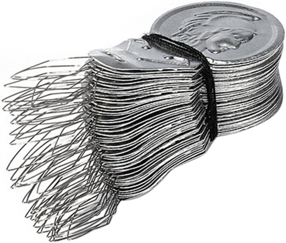 Amazon.com: tallahassee 50x Silver Tone Wire Loop DIY Needle Threader ...
