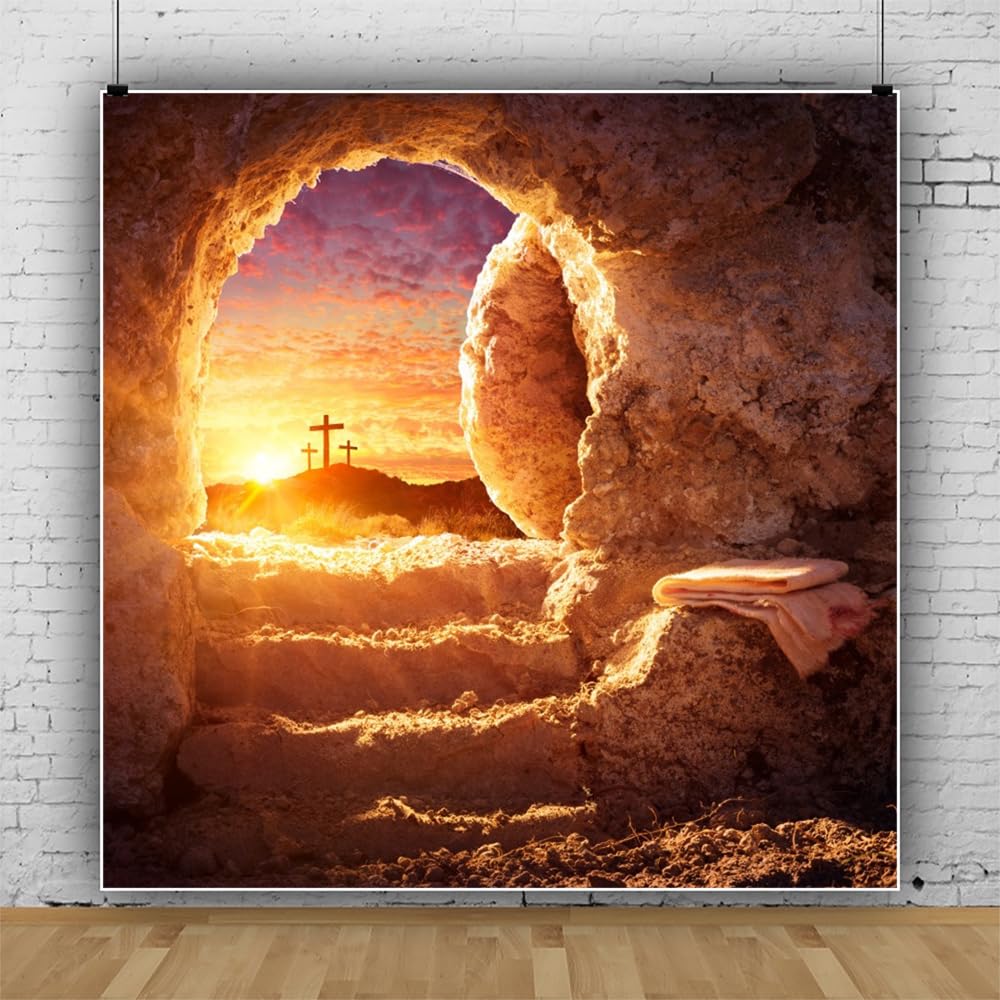 Easter Tomb Background Jesus