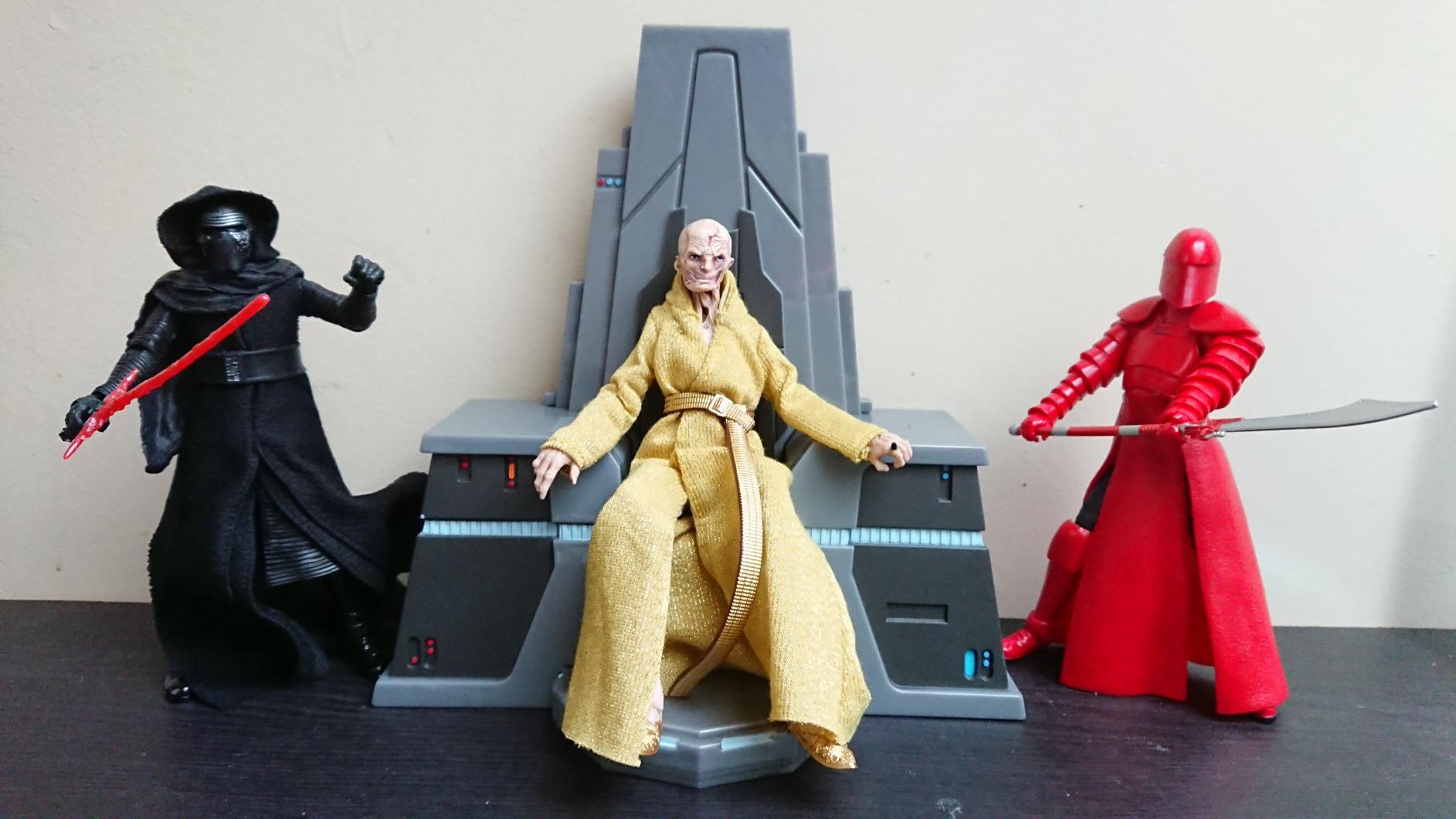 Amazon.com: Star Wars Supreme Leader Snoke Figure From The Black Series ...