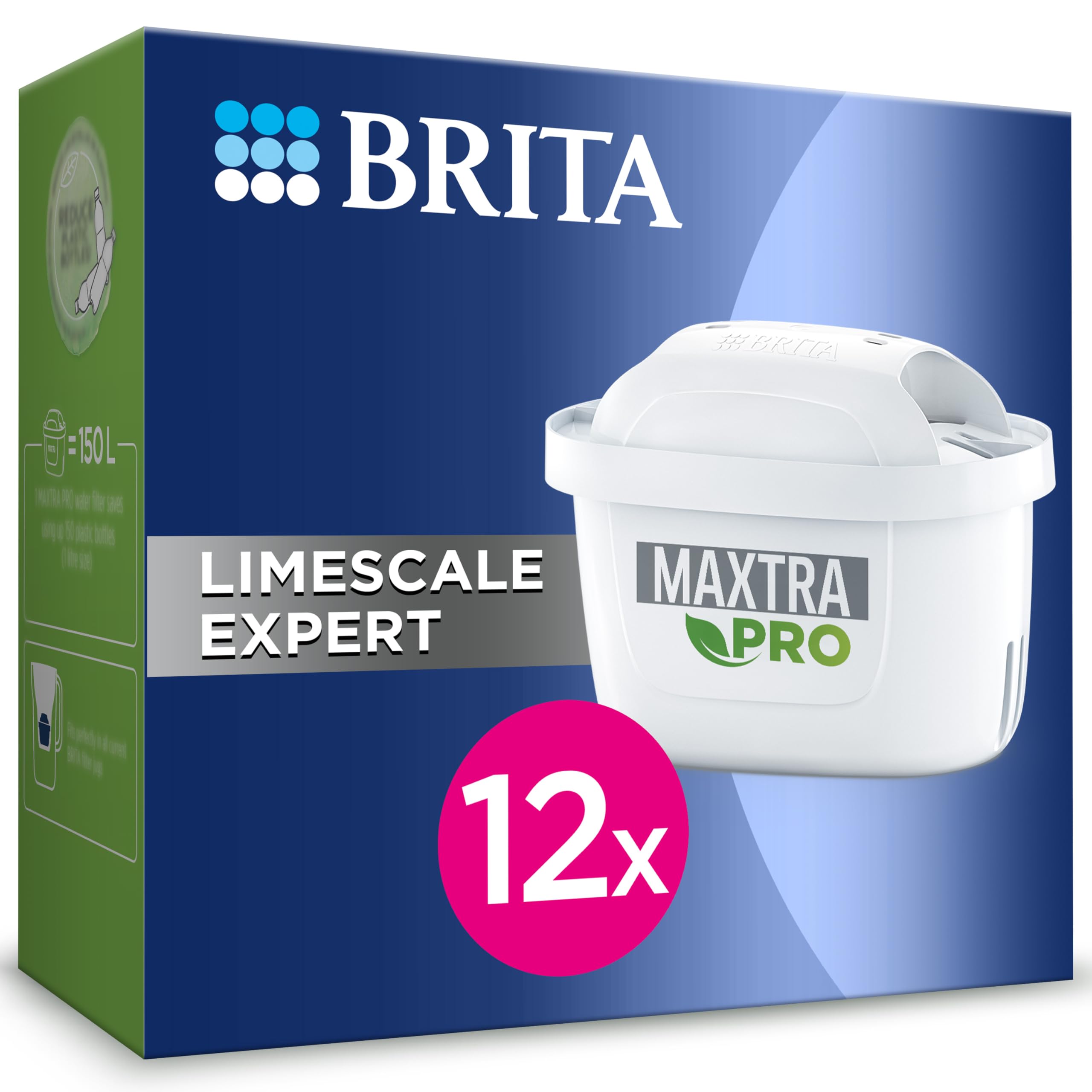 BRITA Maxtra Pro Kalk-Expert-Wasserfilterkartusche, 12 Stück – Original ...