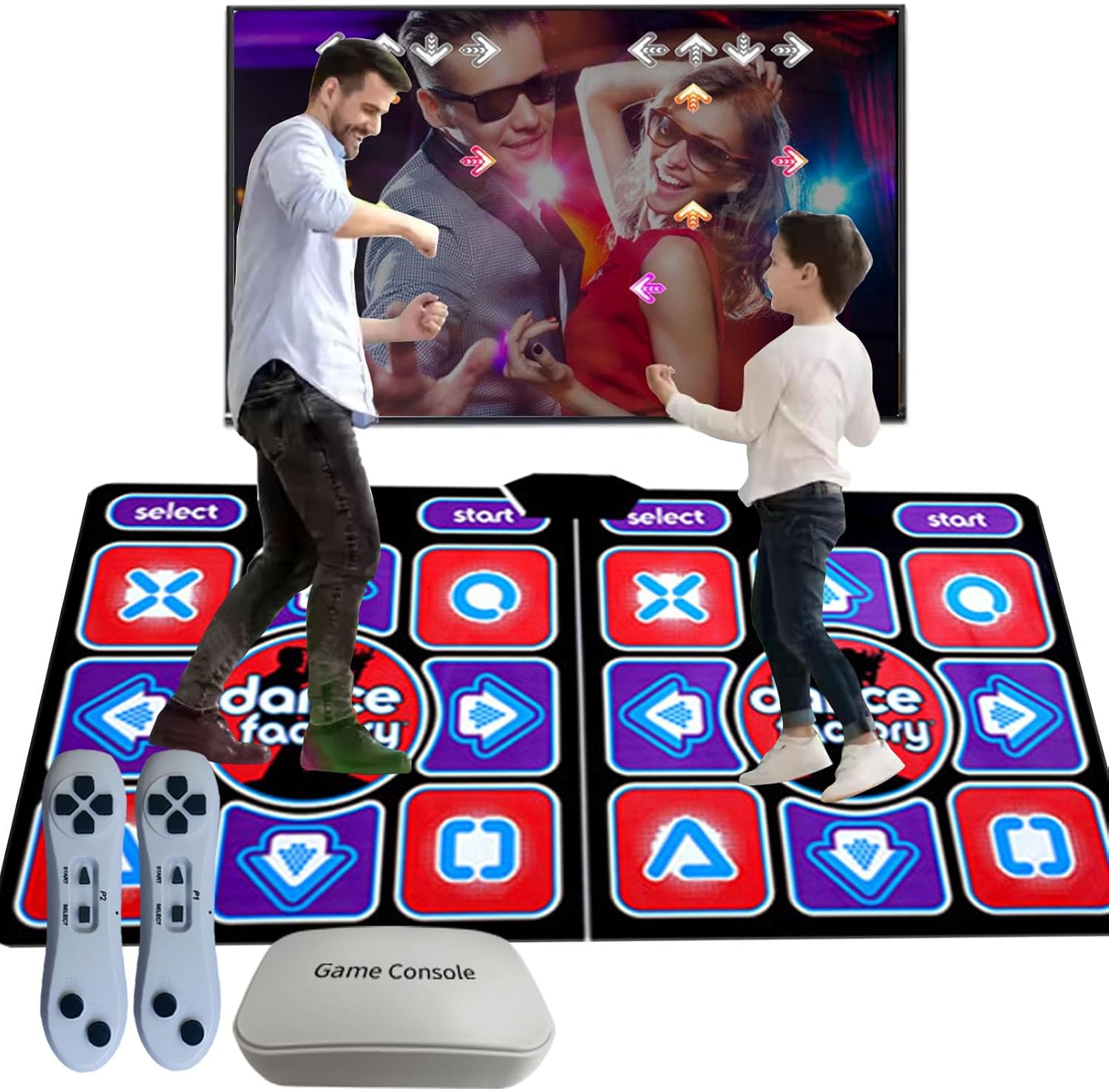 Amazon.com: Dance Mat for Adults and Kids - Wireless Dance Pad Game for ...