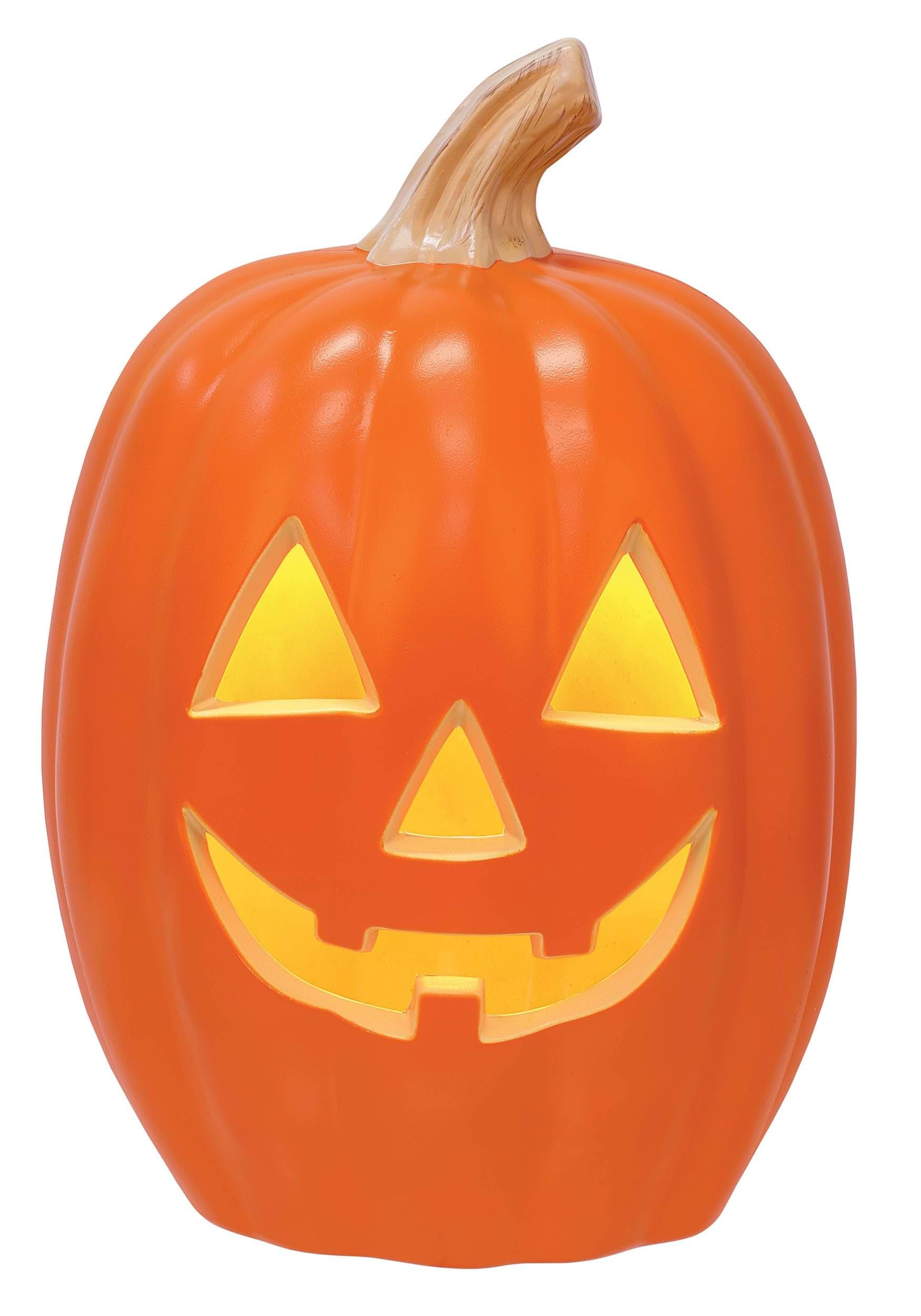 Amazon.com: 12" Light Up Pumpkin Decoration : Home & Kitchen