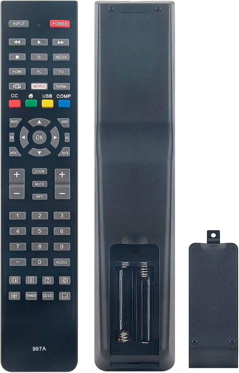 Amazon.com: JVC-997 JVC997 Replaced Remote Control fit for Most of JVC ...