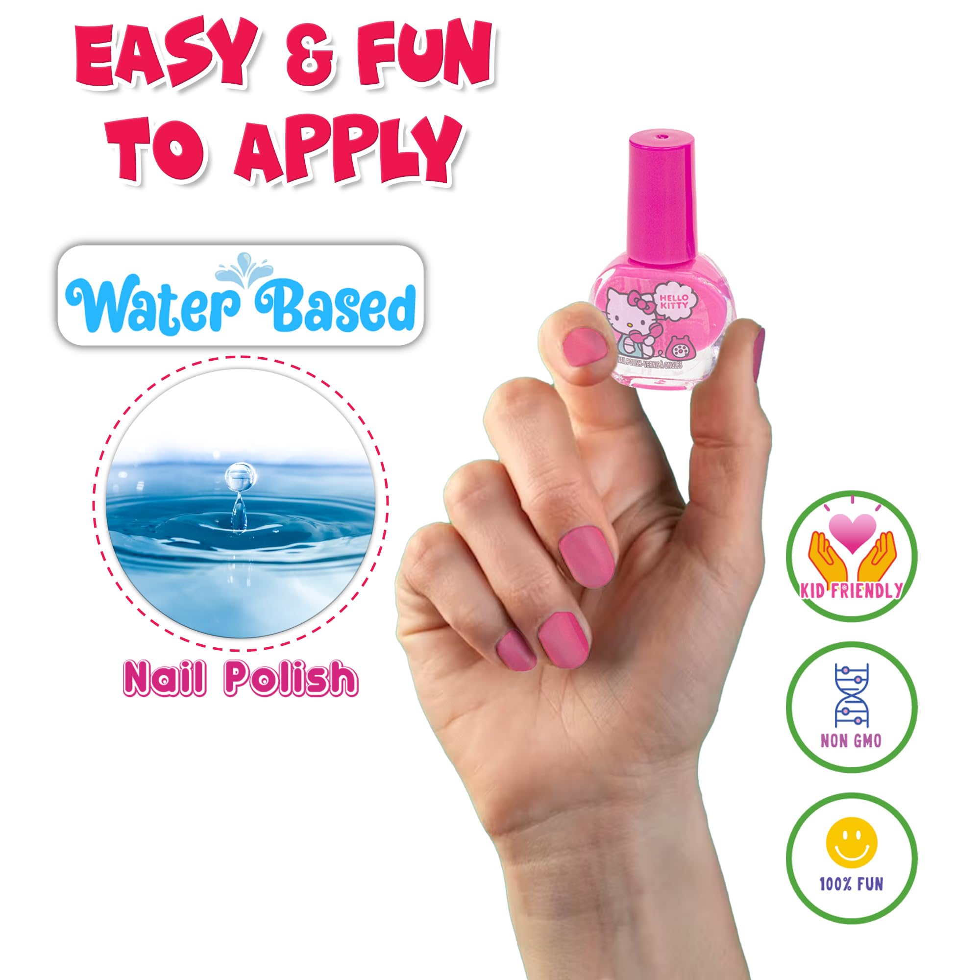 Hello Kitty Nail Polish For Kids
