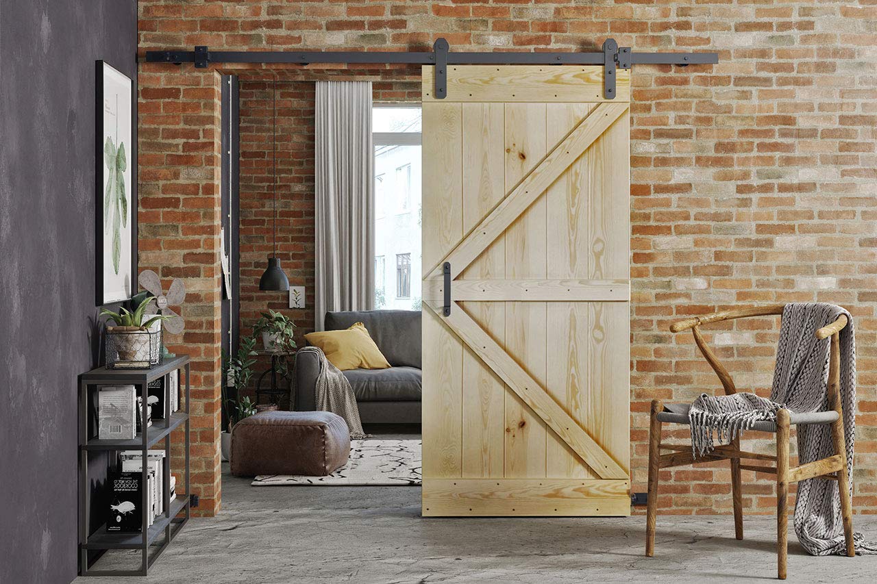 Solid Wooden Sliding Doors Custom Rustic Doors, Custom Sliding Door,