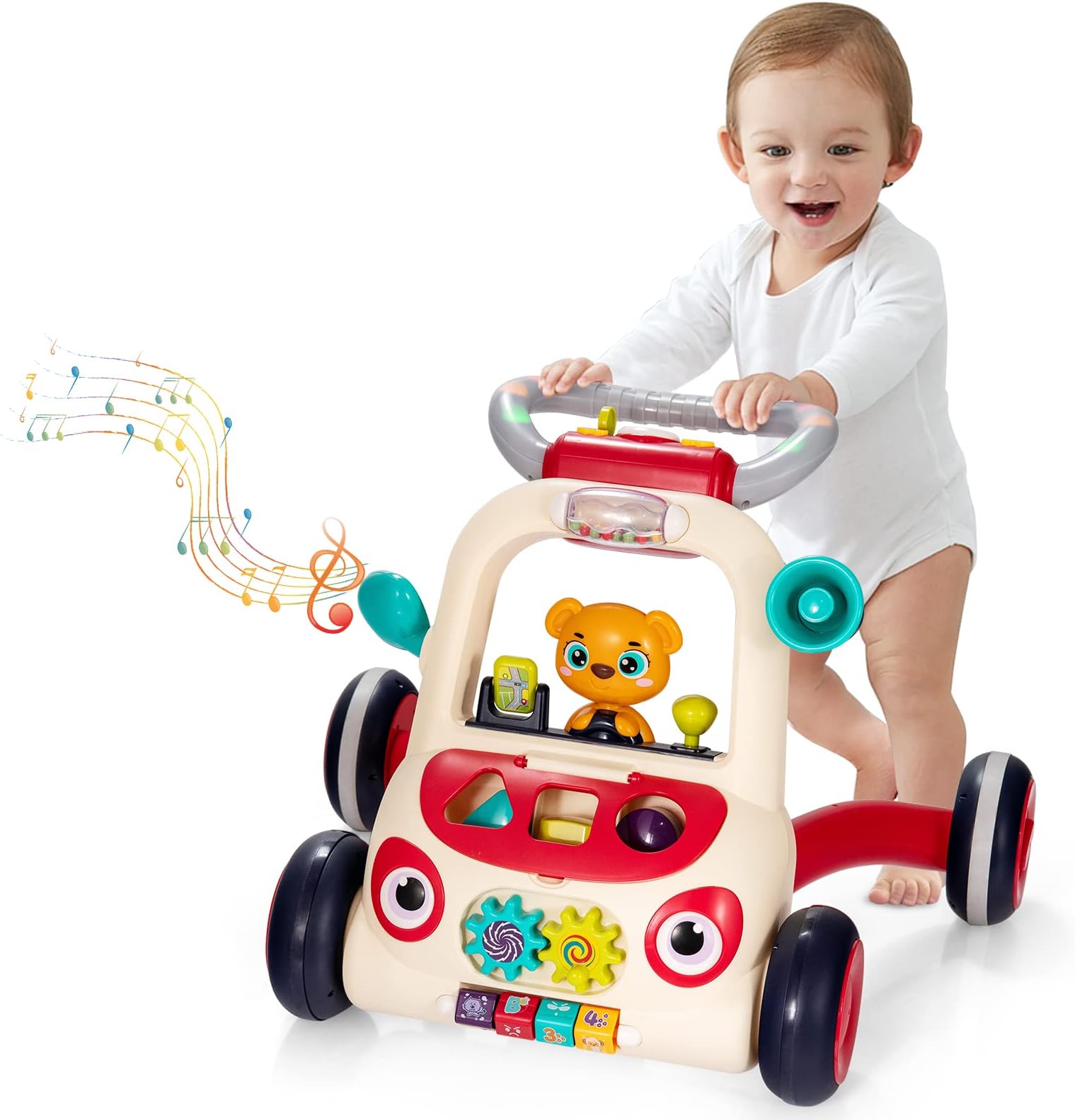 Amazon.com: Skip Hop Baby Walker, Explore & More 4-in-1 Toy Walker ...