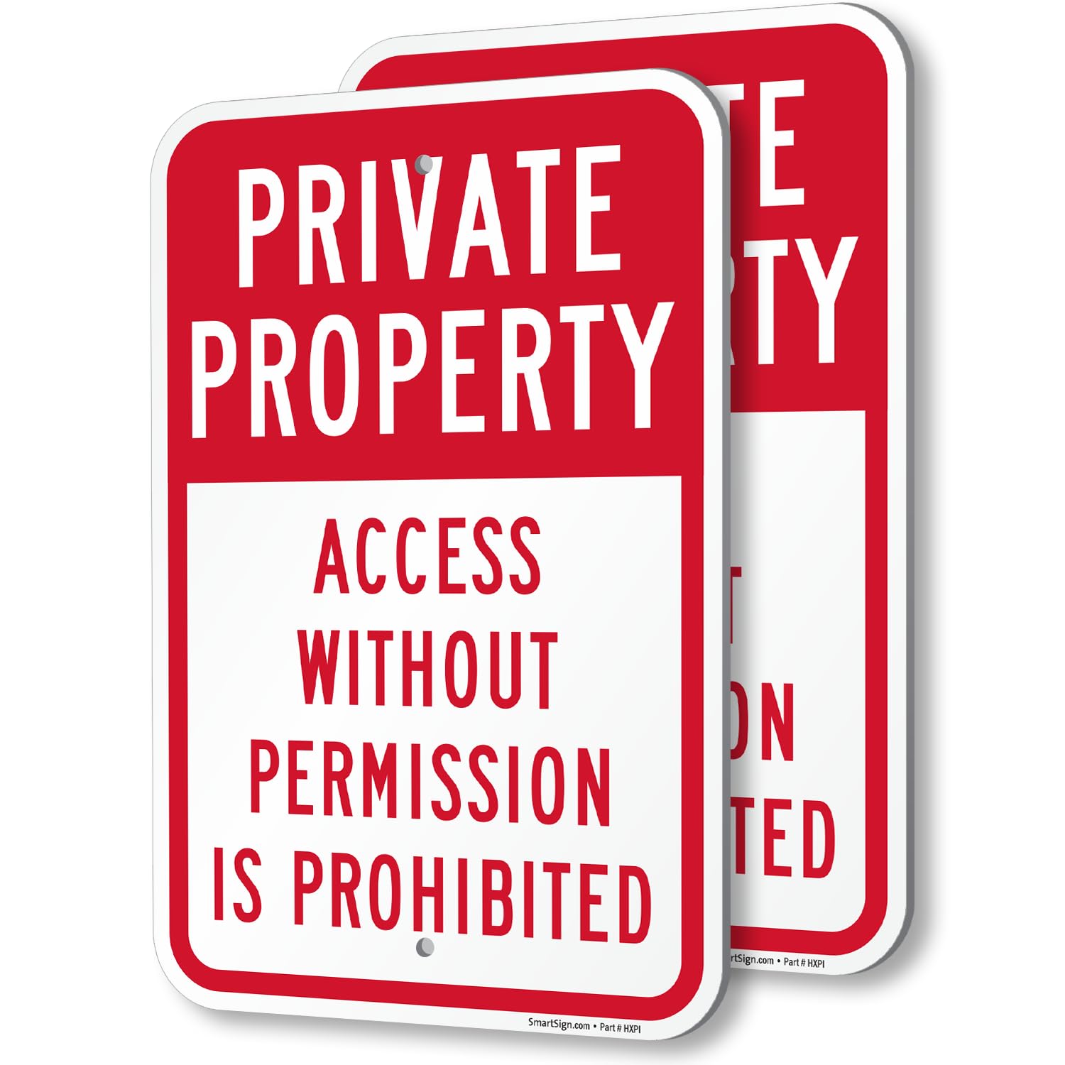 Snapklik.com : SmartSign Private Property Access Without Permission ...