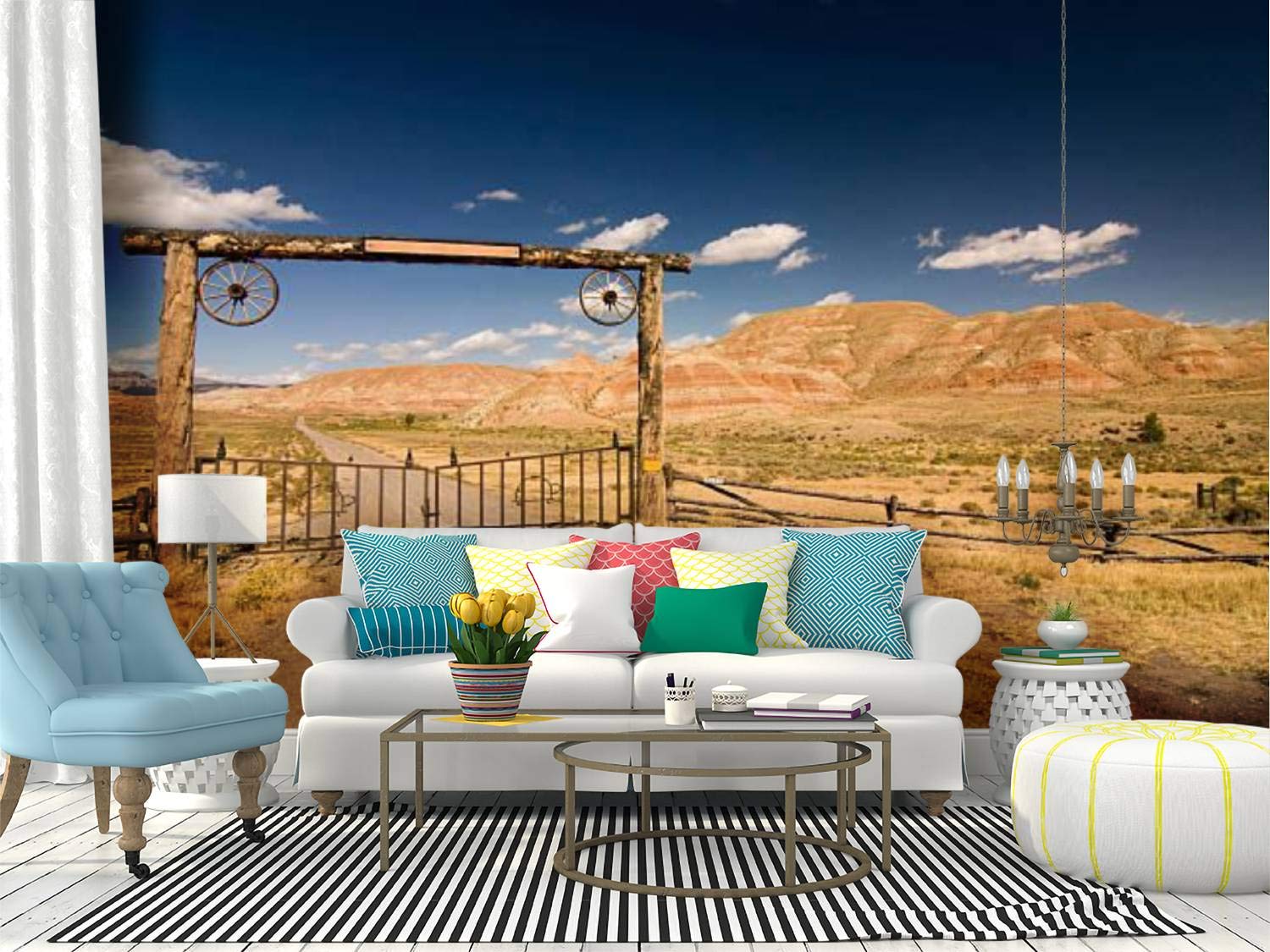 Mexican Ranch Wallpaper