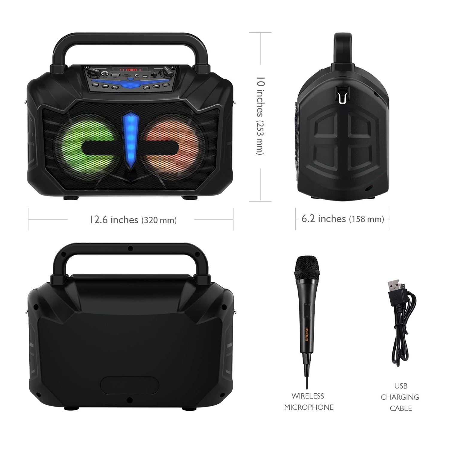 EARISE Vigorowl T60 Portable Karaoke Machine User Manual