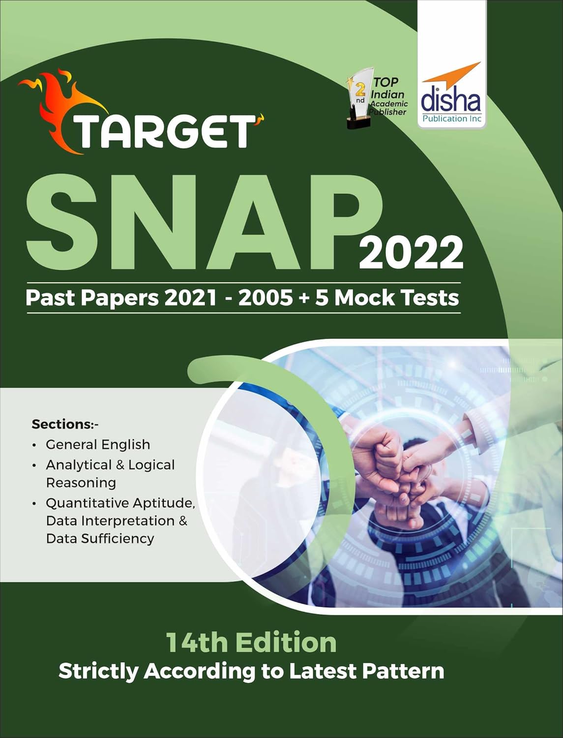 Buy TARGET SNAP 2022 (Past Papers 2005 - 2021) + 5 Mock Tests 14th ...