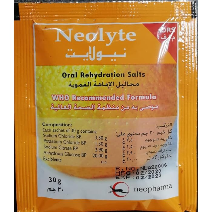 Buy NEOLYTE - Oral Rehydration Salt O.R.S 30g/sachet (50 Sachets/Box ...