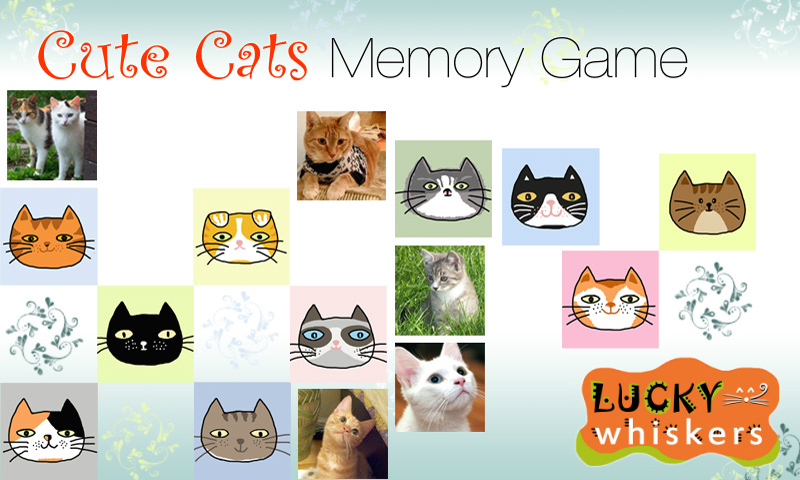Cute Cats Memory Game - App on Amazon Appstore