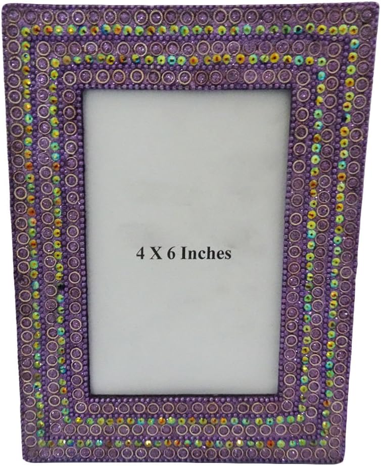 Amazon.com: Indian Handmade Picture Frame Vintage Style Table Top ...