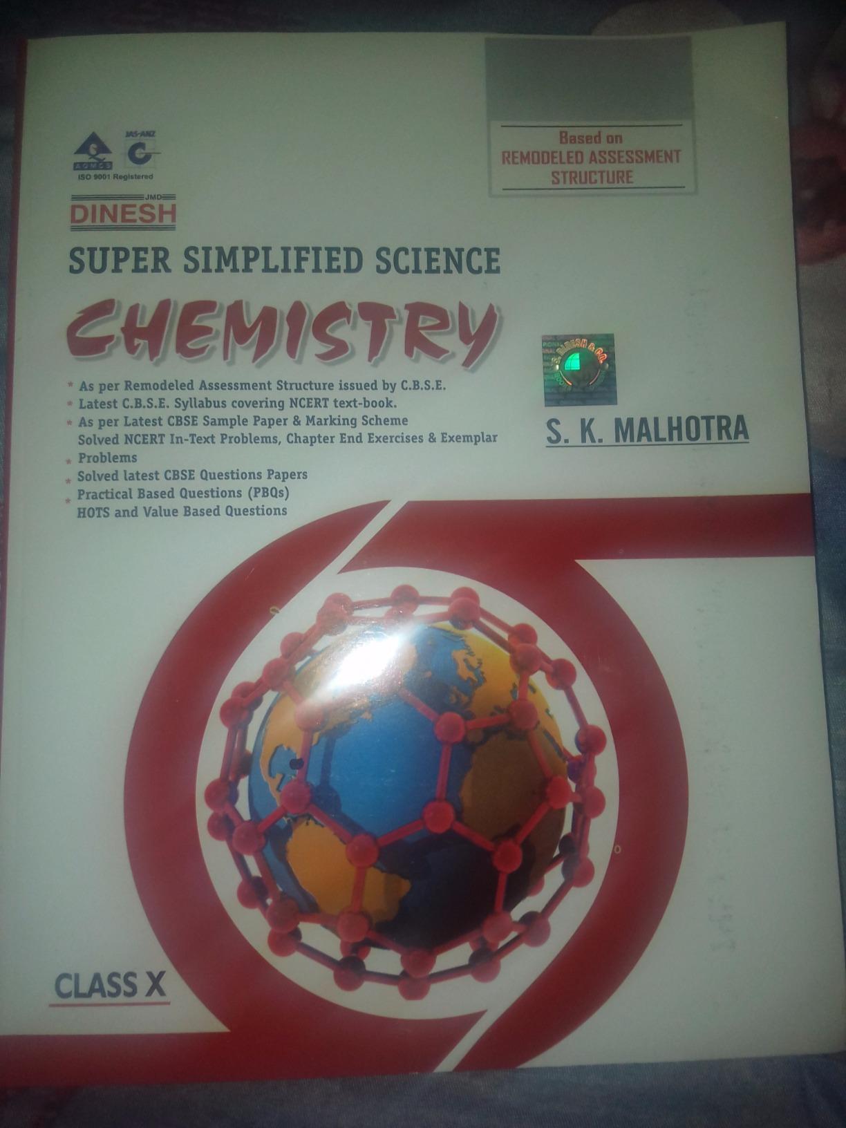 Super Simplified Science Chemistry class x : Amazon.in: Books