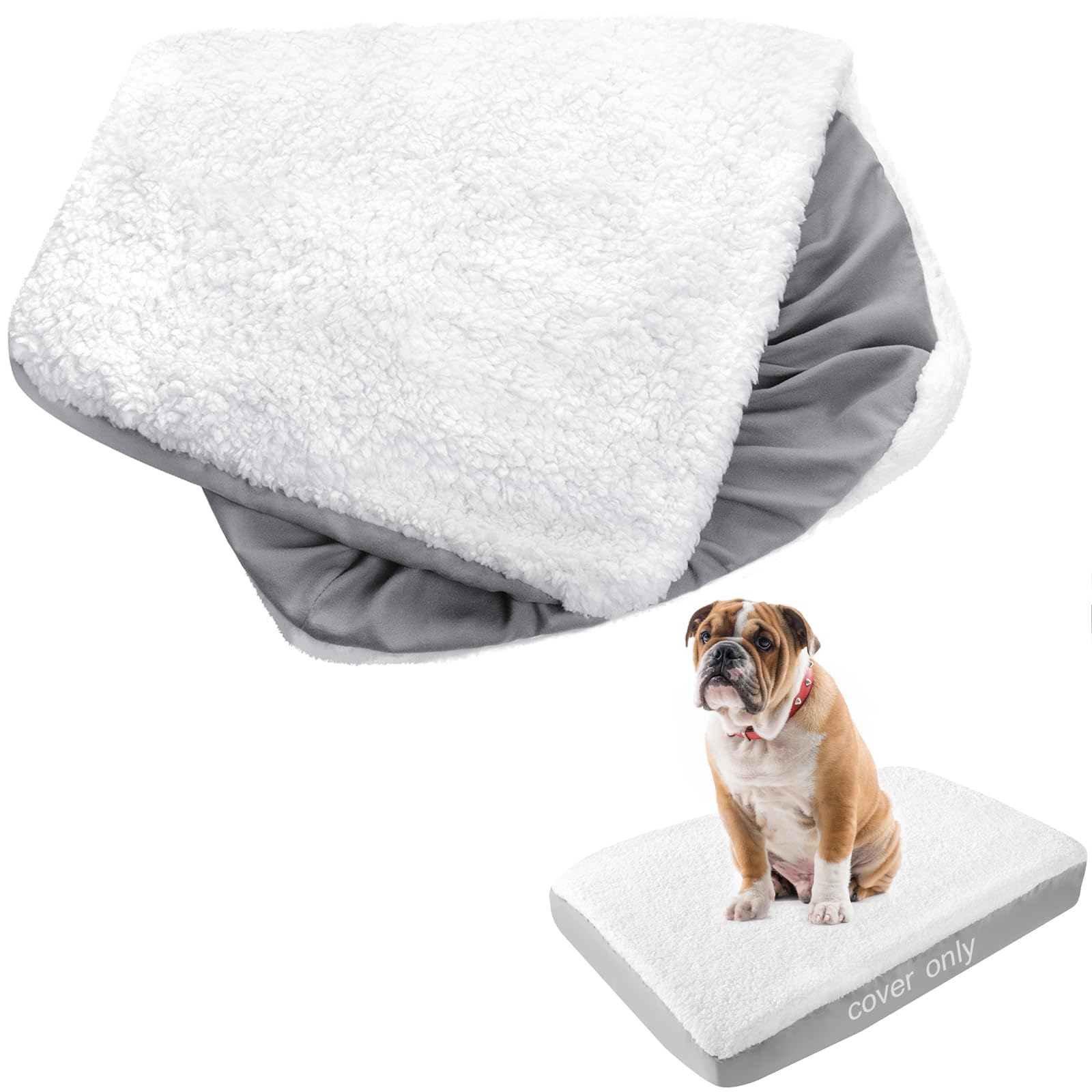 Amazon.com : Dog Bed Covers Replacement Washable (Cover Only ...