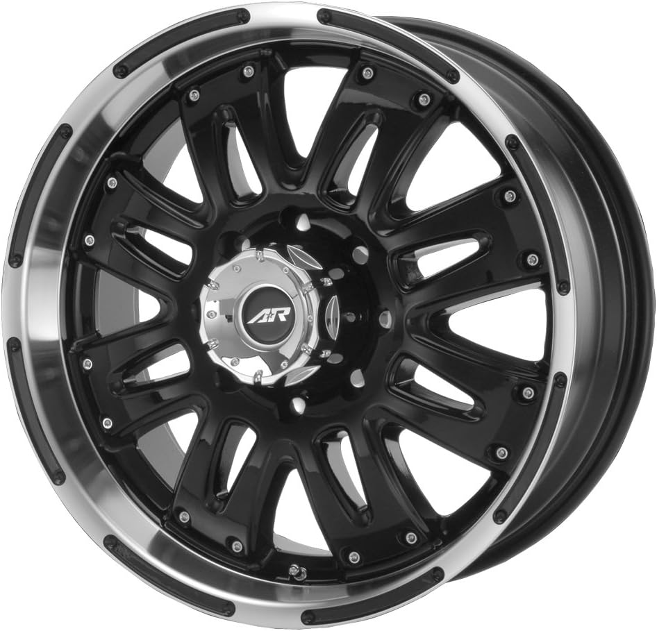 Amazon.com: American Racing Assault AR324 Gloss Black Wheel with ...
