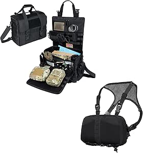 Amazon.com: FEIWOOD GEAR Police Patrol Bag Law Enforcement Police Bag ...