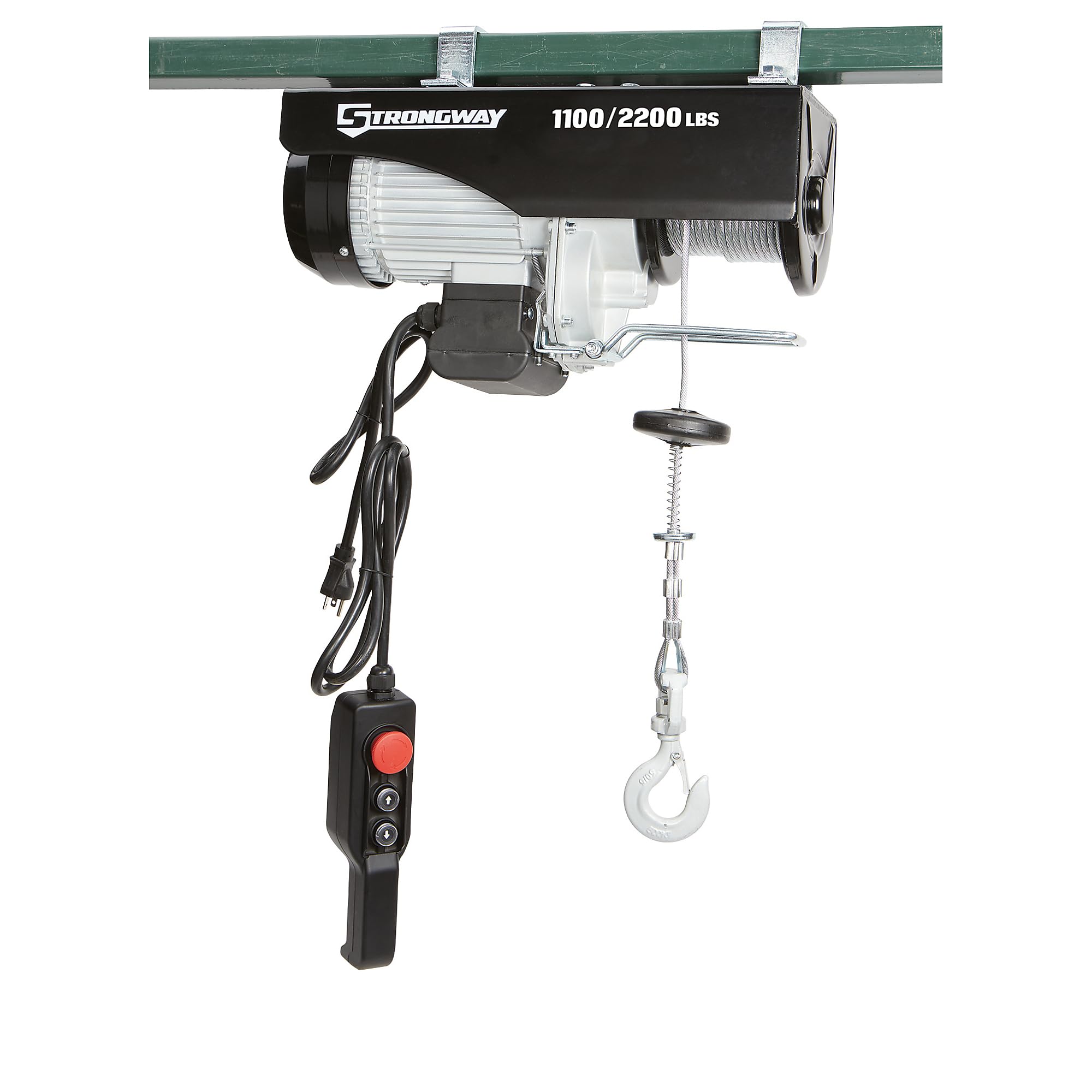 Snapklik.com : Strongway Electric Cable Hoist 1100-lb. Single-Line ...