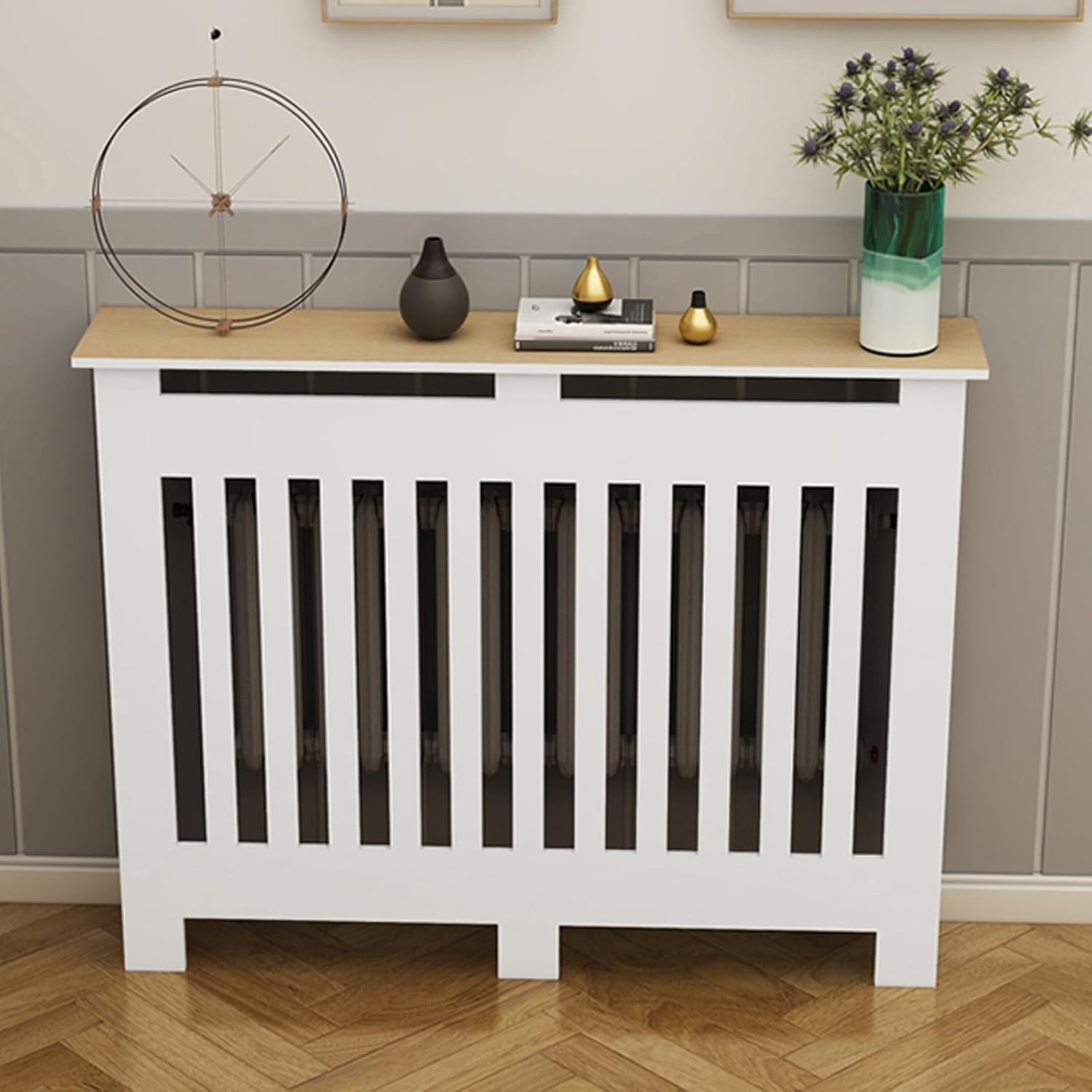 Amazon.com: Radiator Shelf Cover Shelves Cabinet Top Shelf Radiator ...