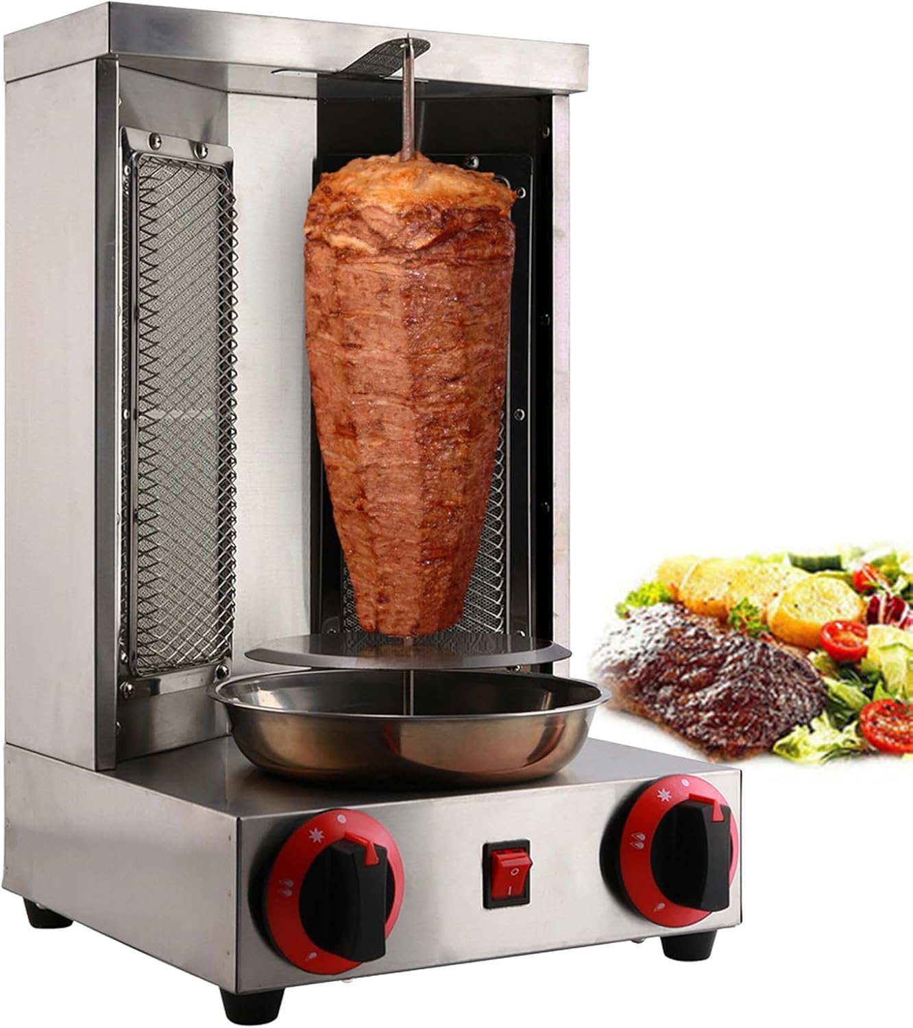 Amazon.com: forplubossmmp Electric Kebab Grill Commercial BBQ Meat ...