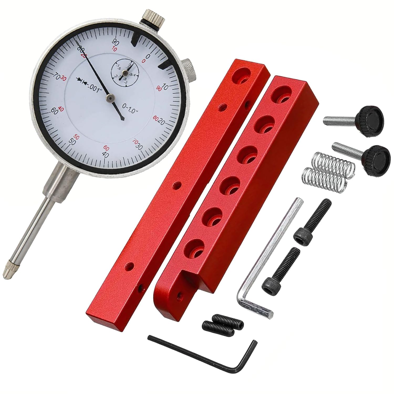 Snapklik.com : Table Saw Dial Indicator Table Saw Alignment Gauge Adjustable Saw Dial Gauge ...