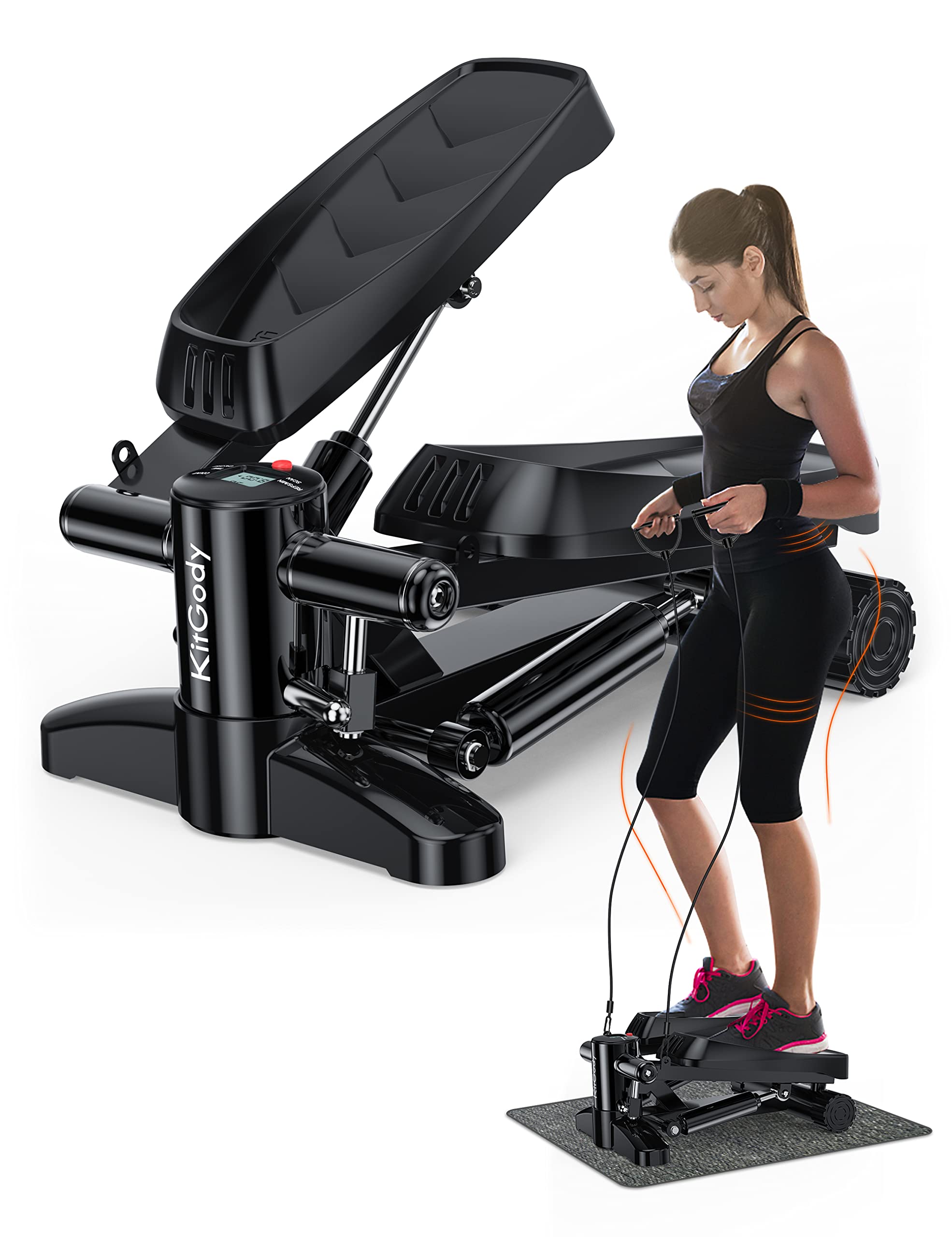 Snapklik.com : Kitgody Health & Fitness Mini Steppers For Exercise ...