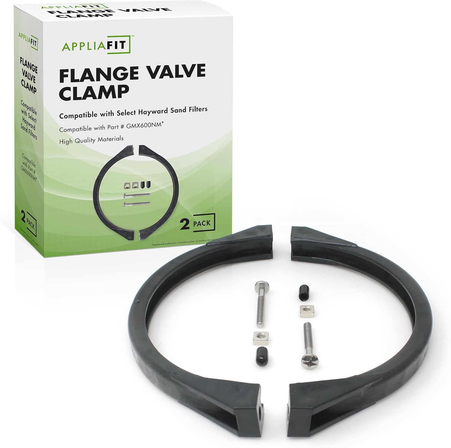 Amazon.com: AppliaFit Noryl Flange Valve Clamp Compatible with Hayward ...