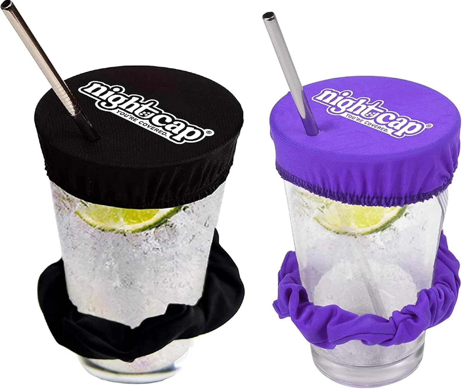Amazon.com: Nightcap The Original Drink Cover Scrunchie – As Seen On ...
