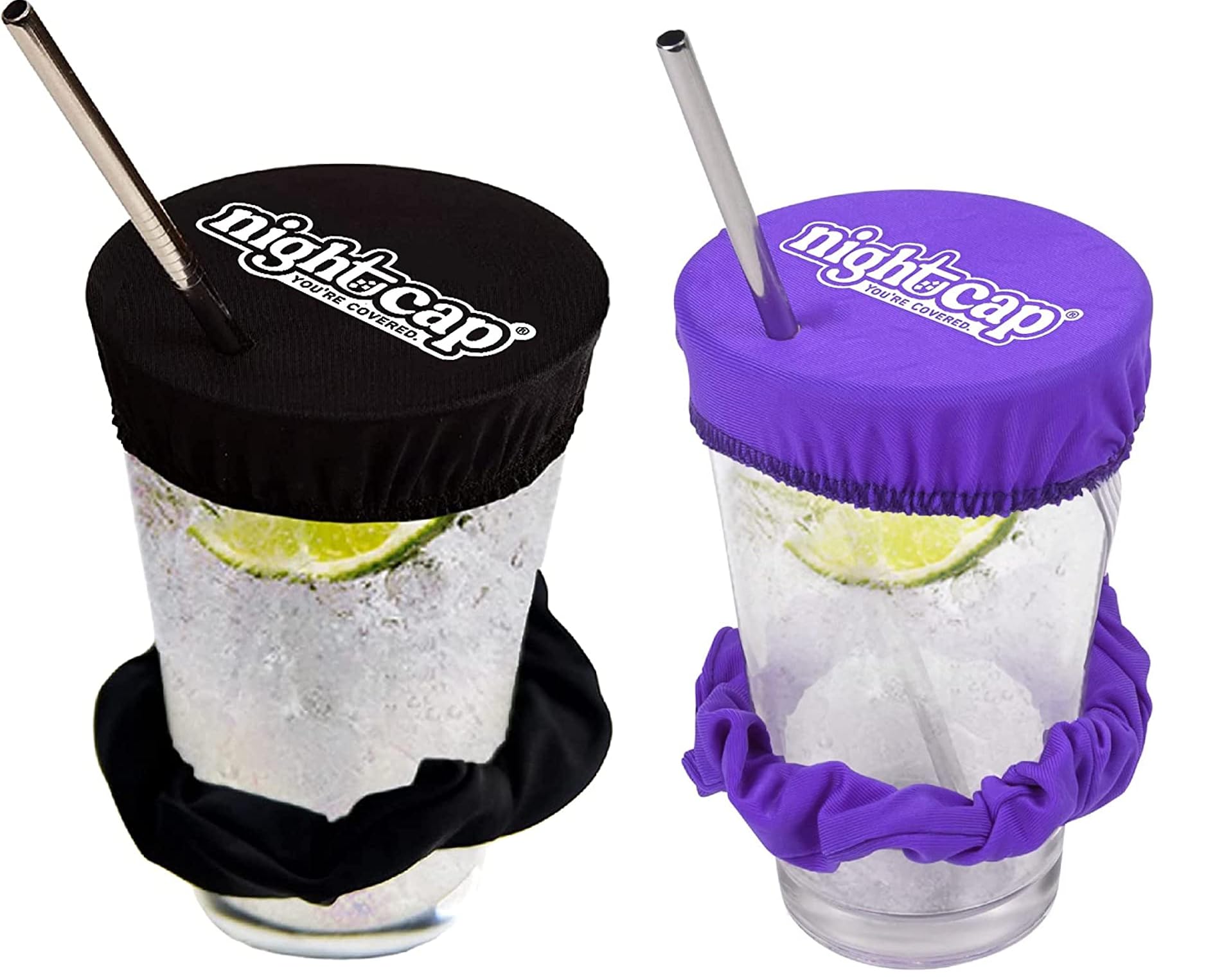 Amazon.com: Nightcap The Original Drink Cover Scrunchie – As Seen On ...