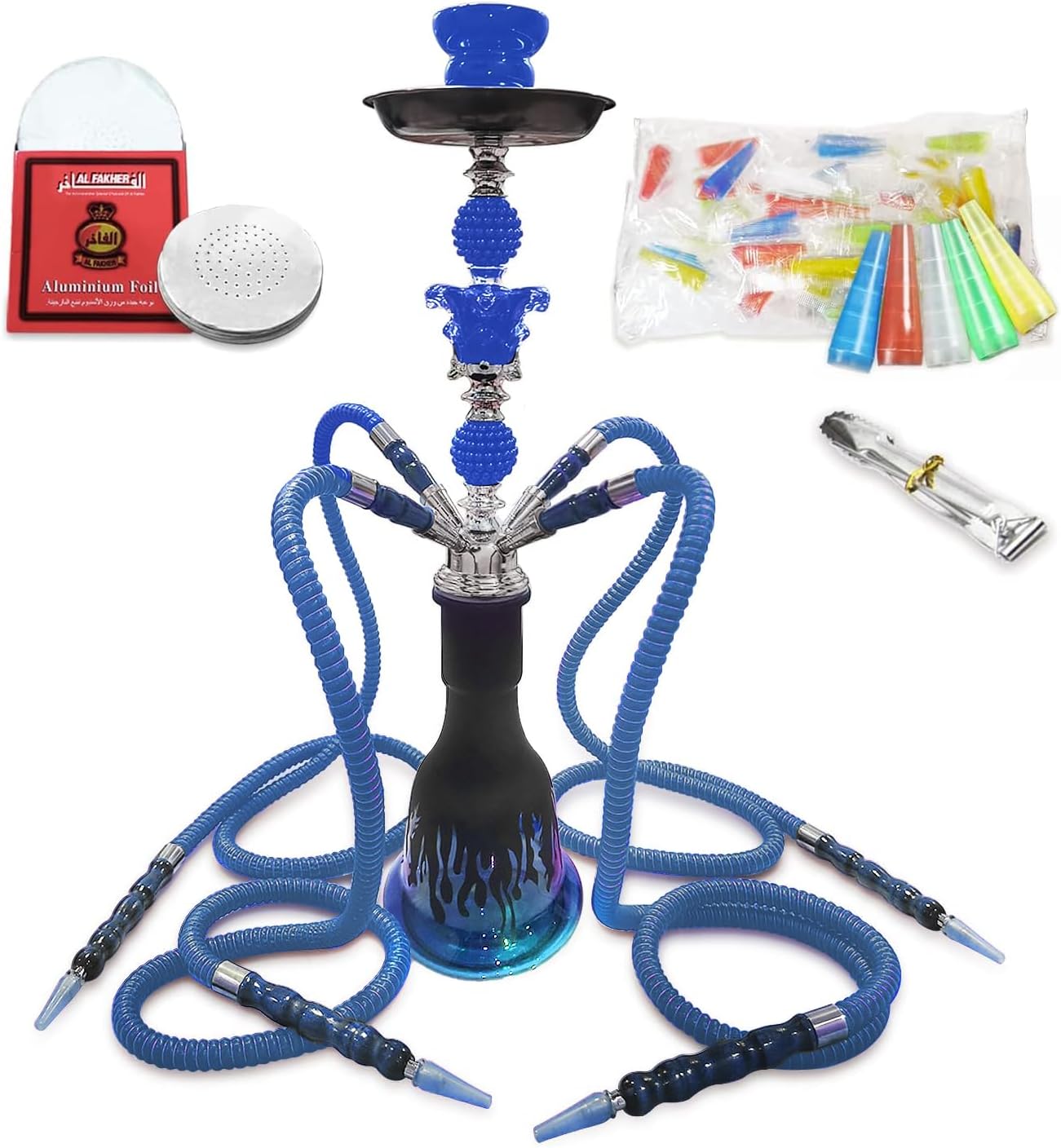 Amazon.com: 23'' Premium Hookah Set, Hookah Complete Set Hookah Shisha ...