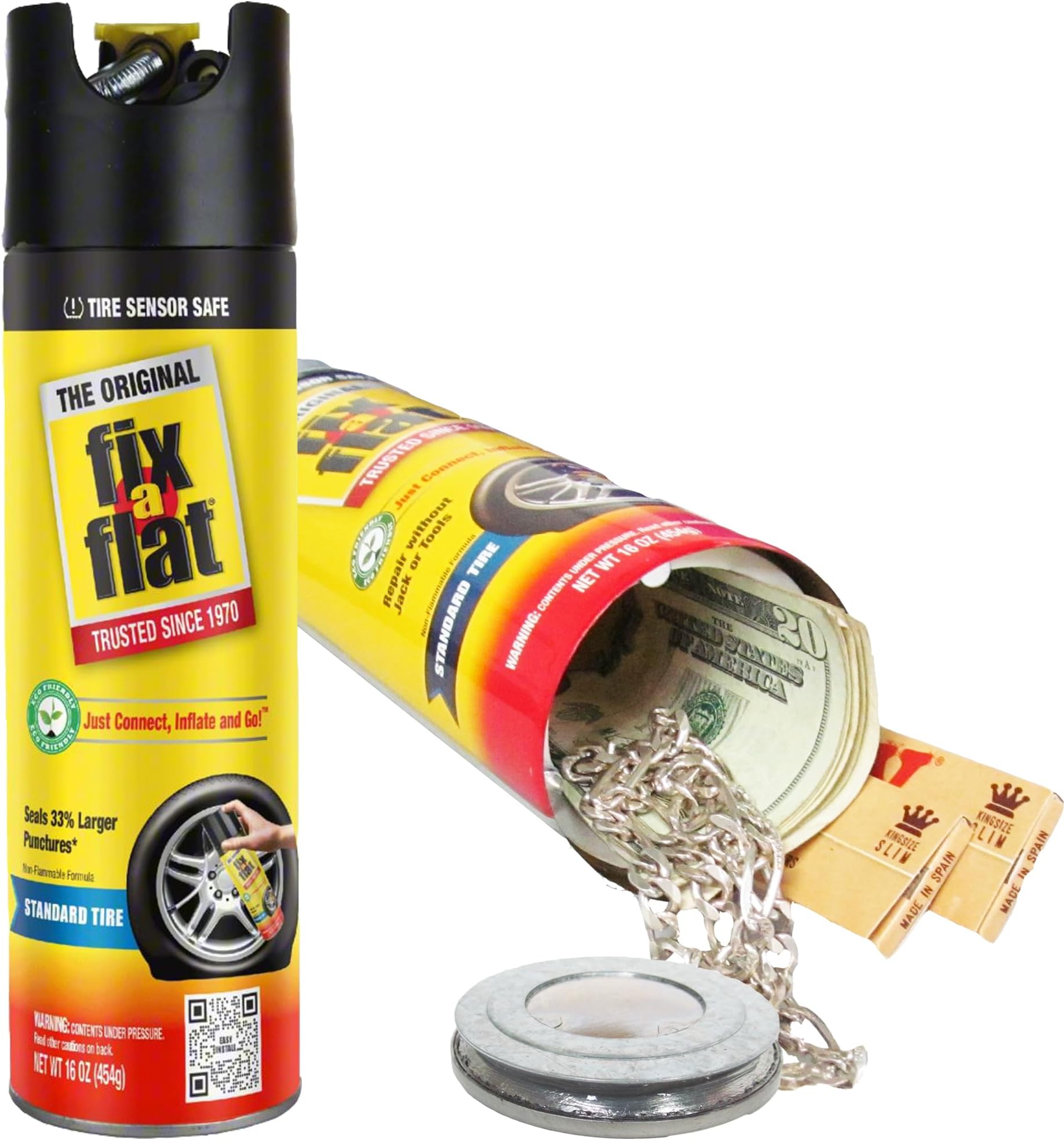 Stash365 Diversion Can Safe | Fix a Flat Can - Amazon.com