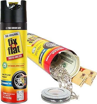 Amazon.com: Stash365 Diversion Can Safe | Fix a Flat Can