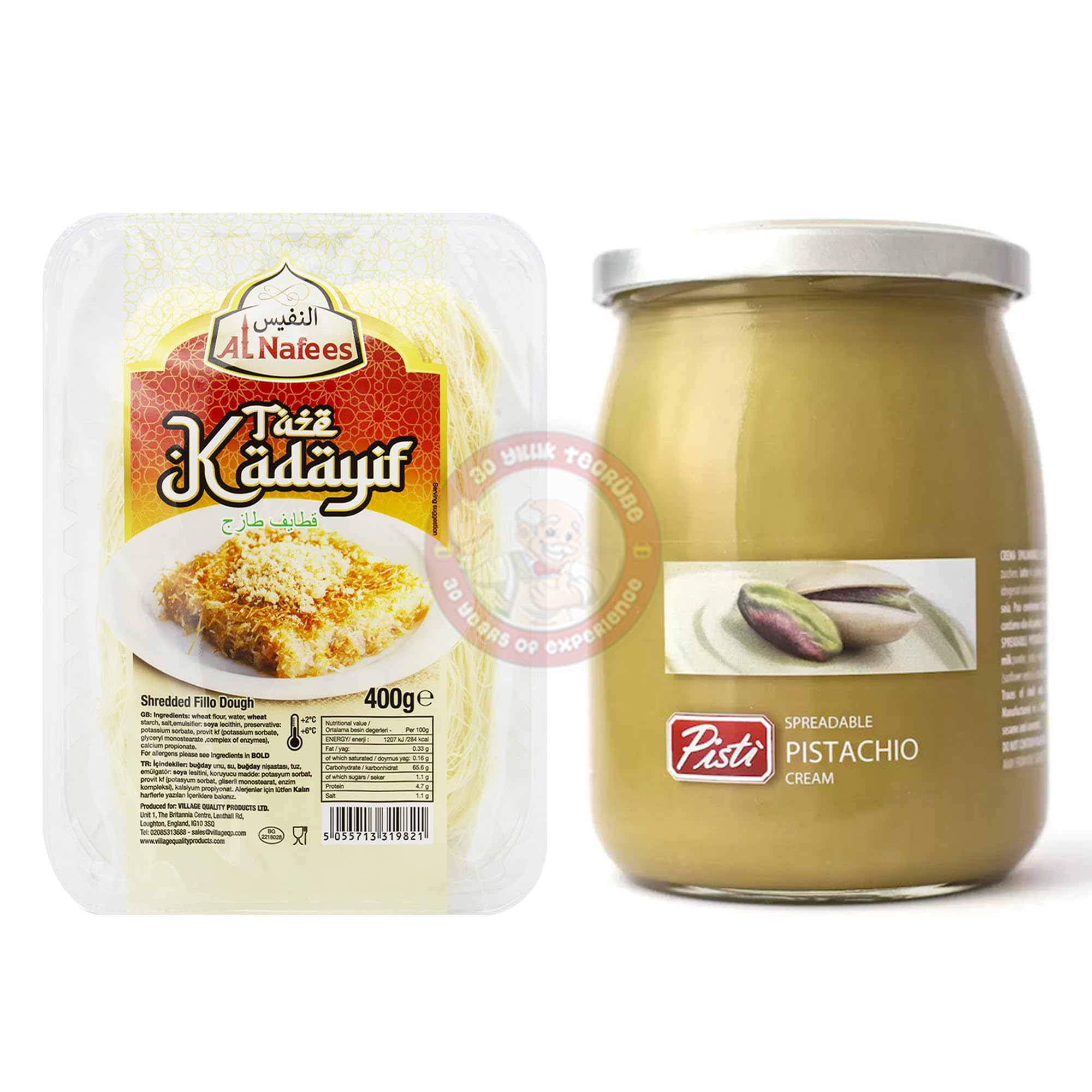 Buy Original Pisti%45 Pistachio Paste Spread Cream Creme 600 G + Al ...