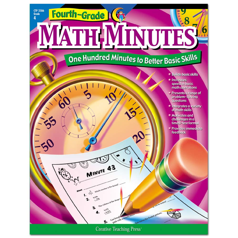 Creative Teaching Press® Math Minutes Book, Grade 4: Alaska Hults ...