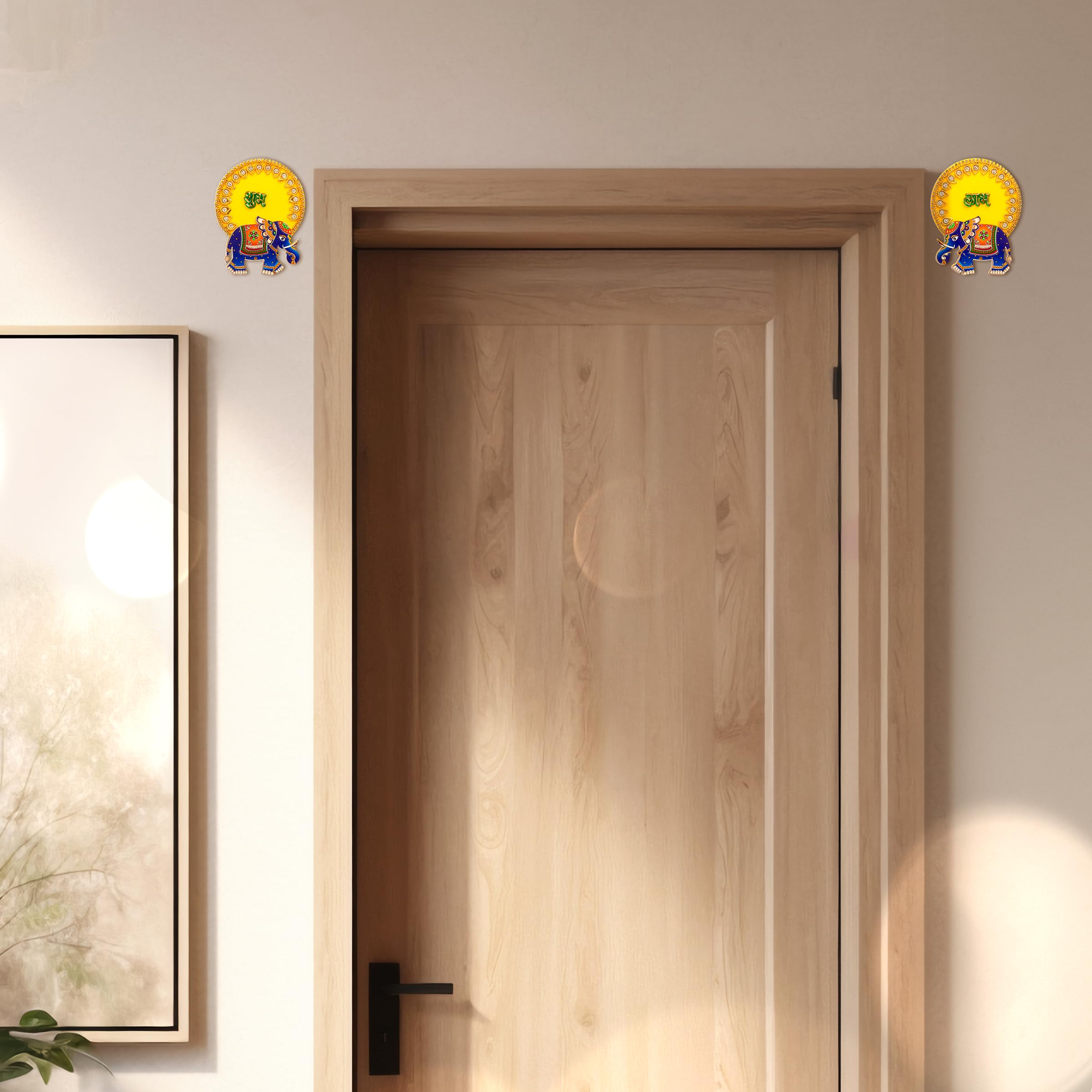 Shubh Labh Charan Diwali Lakshmi Charan Pagla Padhuka Footsteps Floor ...