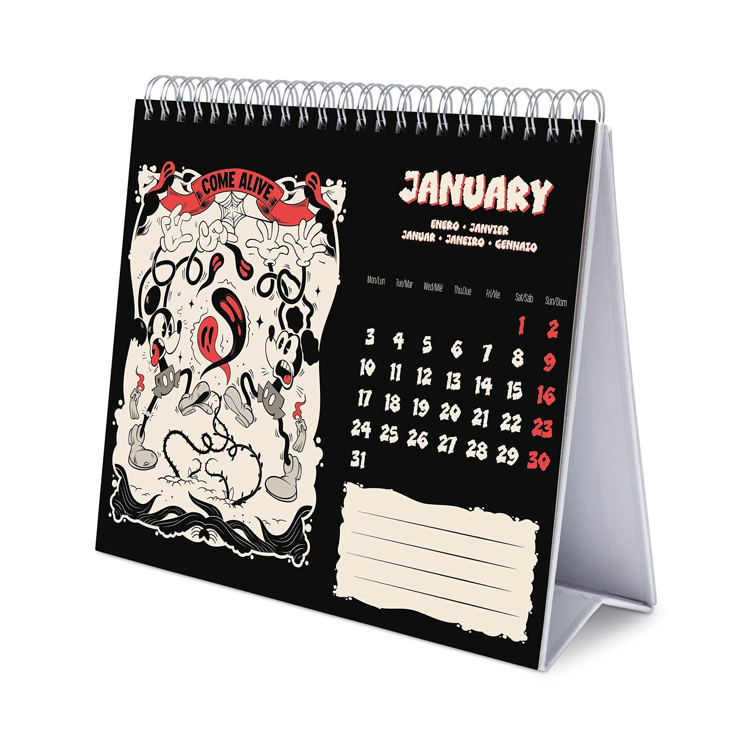 Disney 2014 Desk Calendar Large Tent Style Desk Calendar Full Color