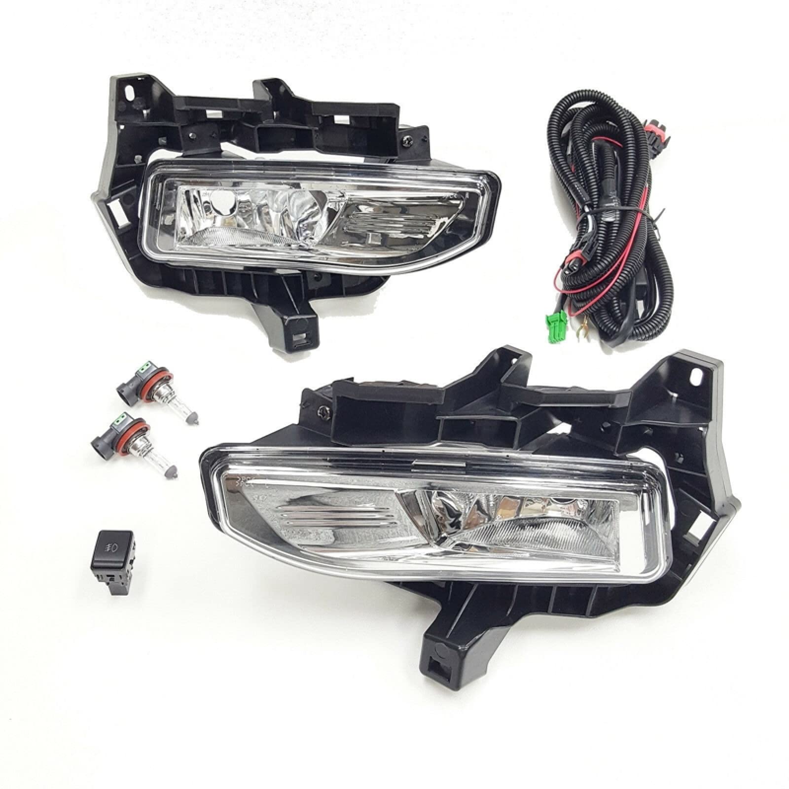 Nissan Versa Fog Lights High Quality LED Angel Eye DRL Styling Lens