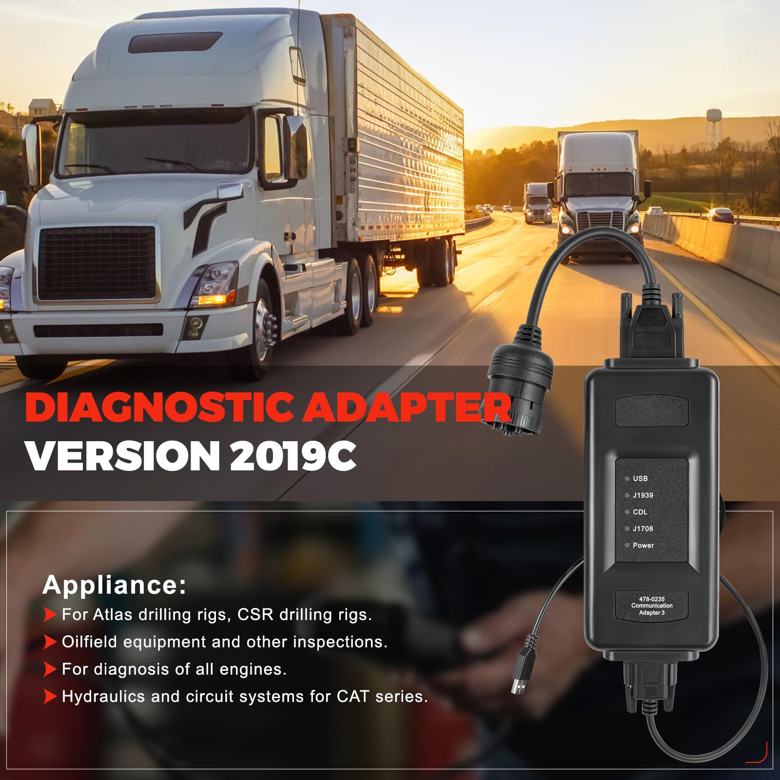 Snapklik.com : 478-0235 ET4 Communication Adapter 3 Tool 538-5051 ET-4 ...