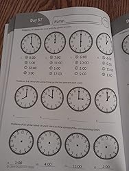 100 Days of Money, Fractions, & Telling the Time: Maths Workbook (With ...