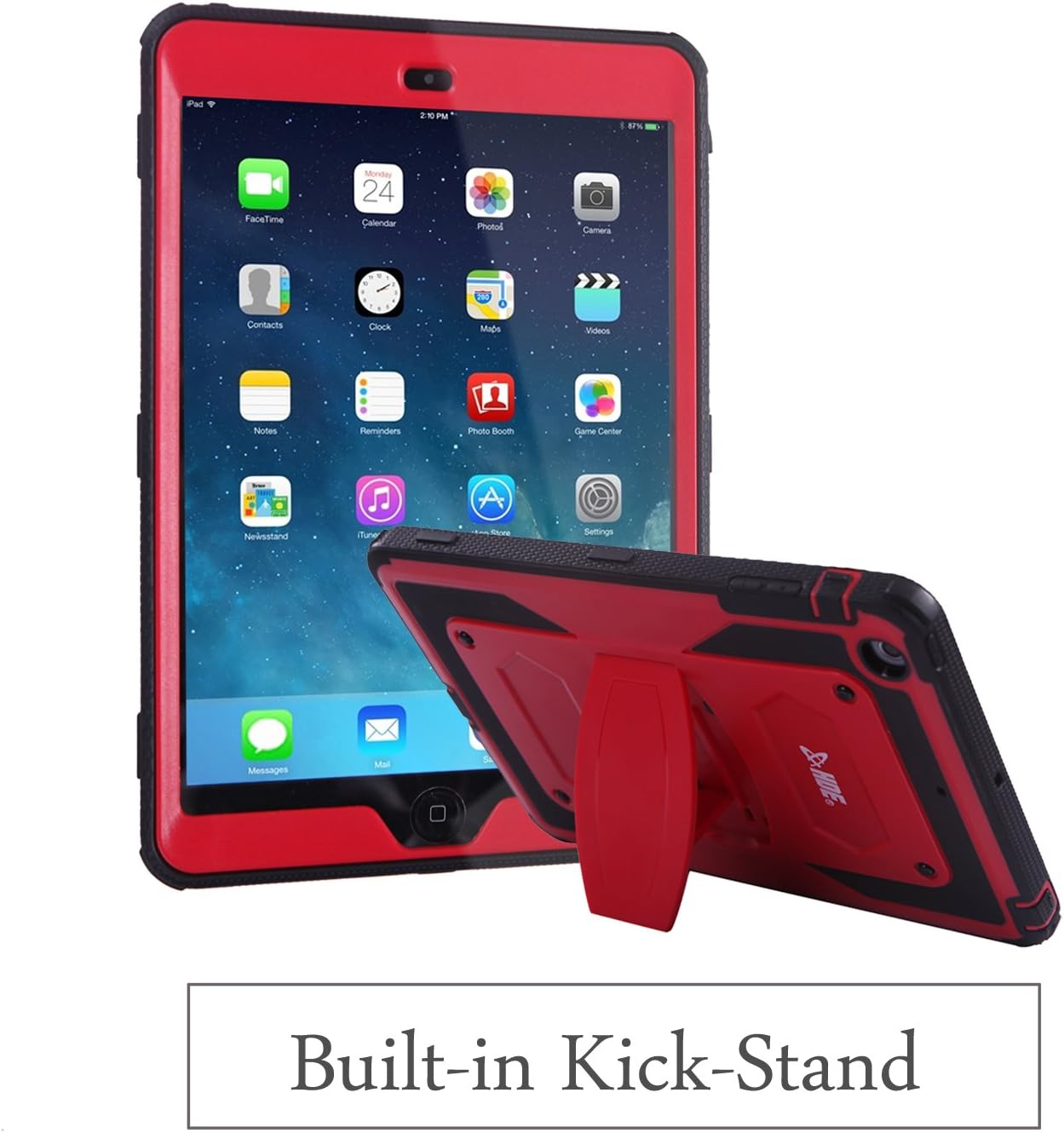 Amazon.com: HDE Case for iPad Mini 1 2 3 - Shockproof Rugged Cover Full ...