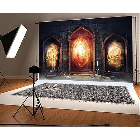 Amazon.com : BELECO 7x5ft Fabric Fantasy Fairytale Castle Backdrop ...