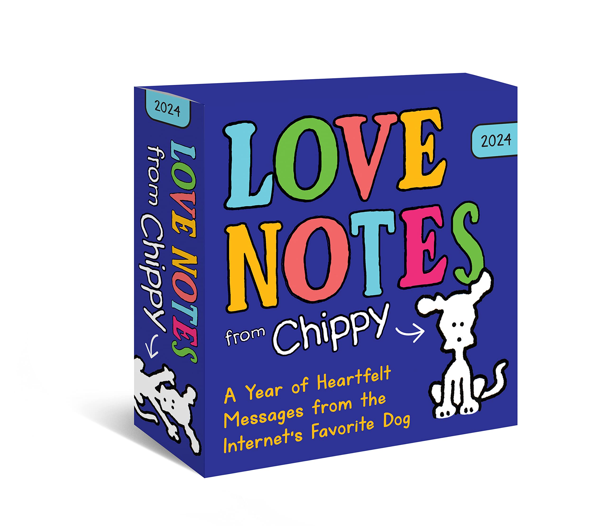 2024 Love Notes from Chippy the Dog Boxed Calendar: 365 Days of ...