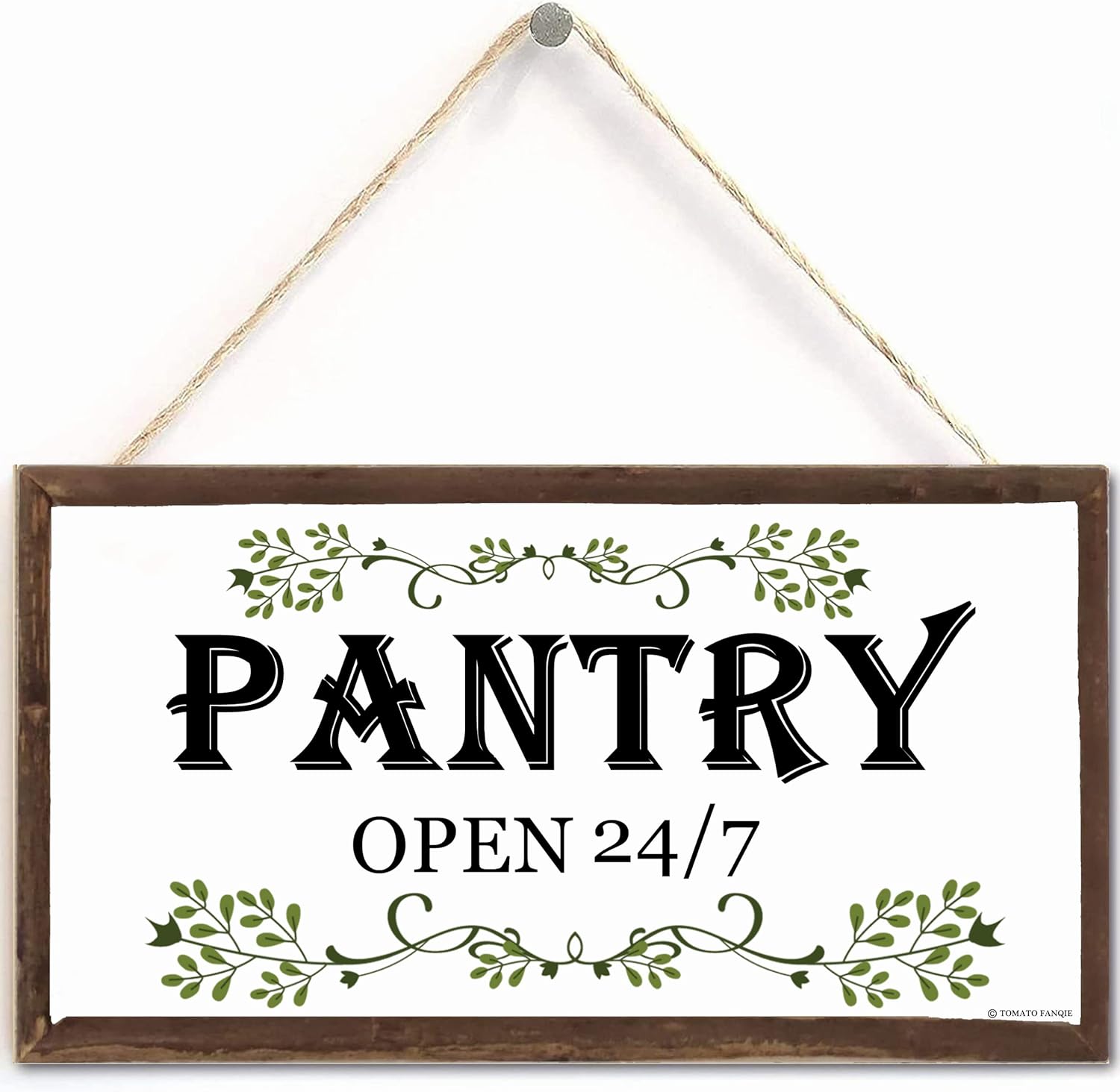 Amazon.com: TOMATO FANQIE Farmhouse Themed Pantry Signs: Pantry Sign ...