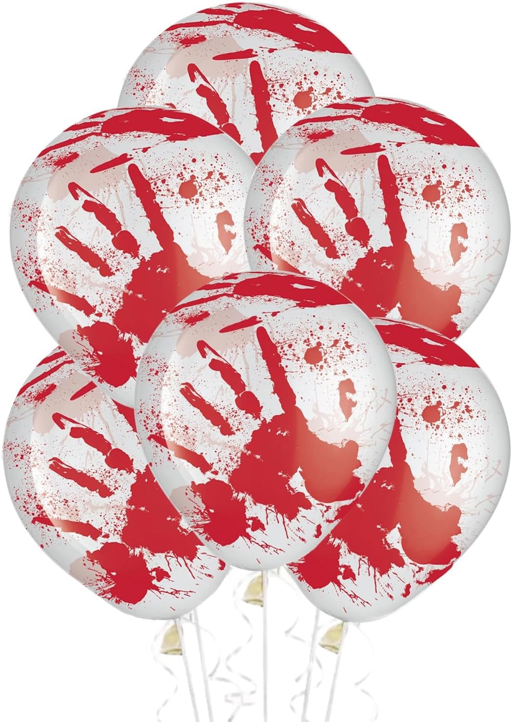 Amazon.com: Asylum Blood-Splattered Latex Balloons (12") - Pack of 6 ...