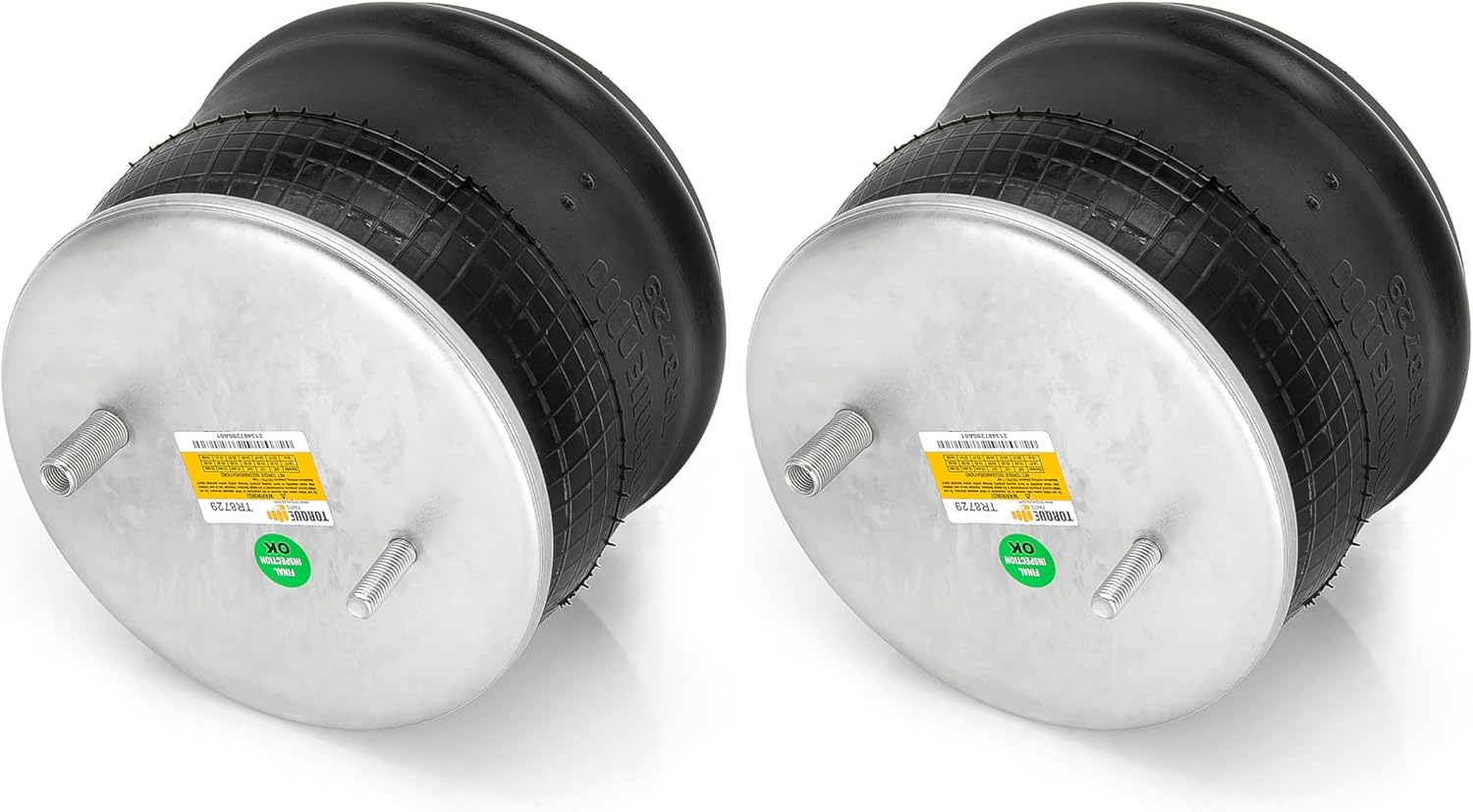 Amazon.com: 2 pack of TORQUE Trailer Air Spring Bag (Replaces Firestone ...