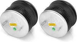 Paquete de 2 bolsas de aire con resorte para remolque TORQUE (reemplaza Firestone 8729 ...