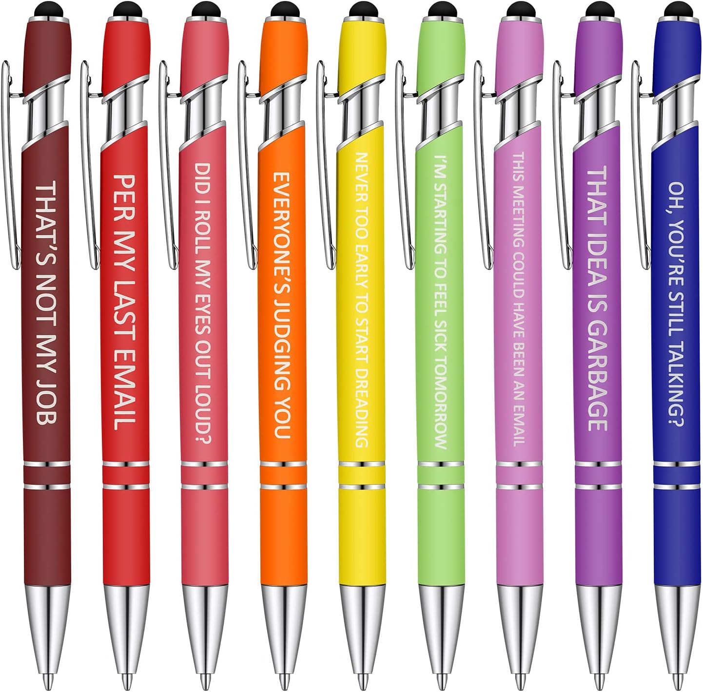 Amazon.com: Genuine Fred Borrow My Pen Memorable Pens, Assorted