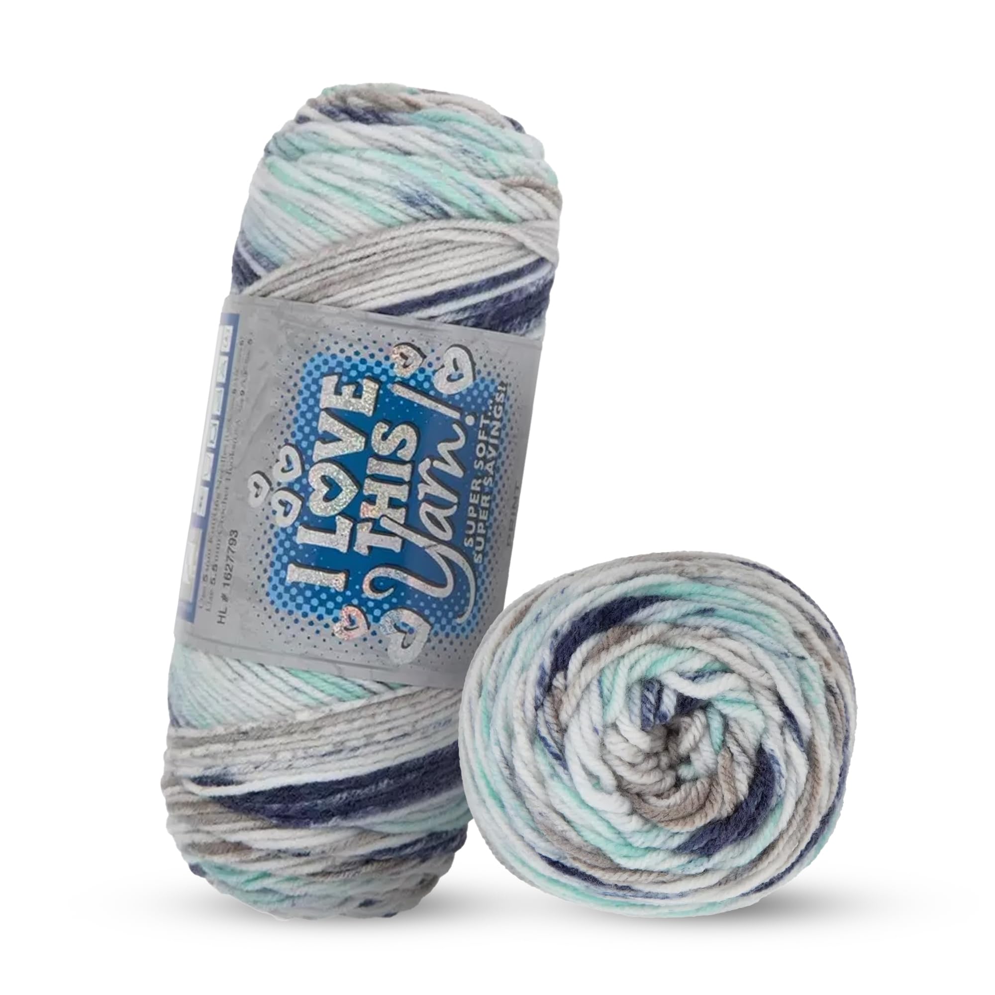 Amazon.com: I Love This Yarn 4 - Medium Yarn for Crocheting & Knitting ...