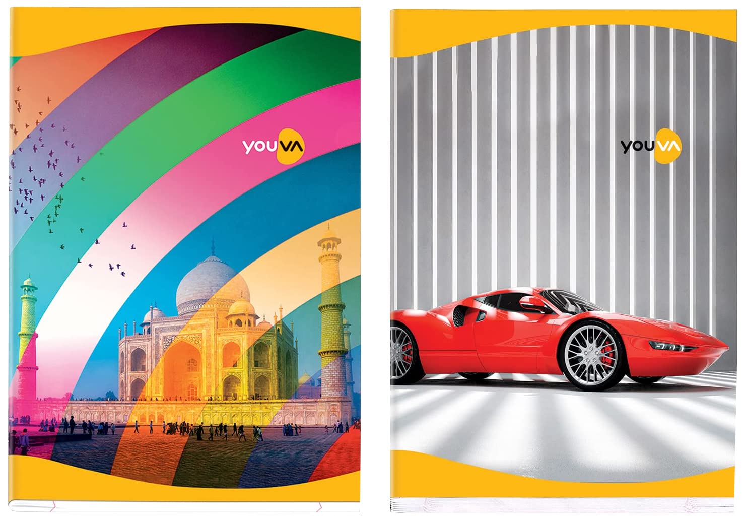 YOUVA Navneet Soft Bound Long Book | A4 Size - Single Line | 172 Pages ...