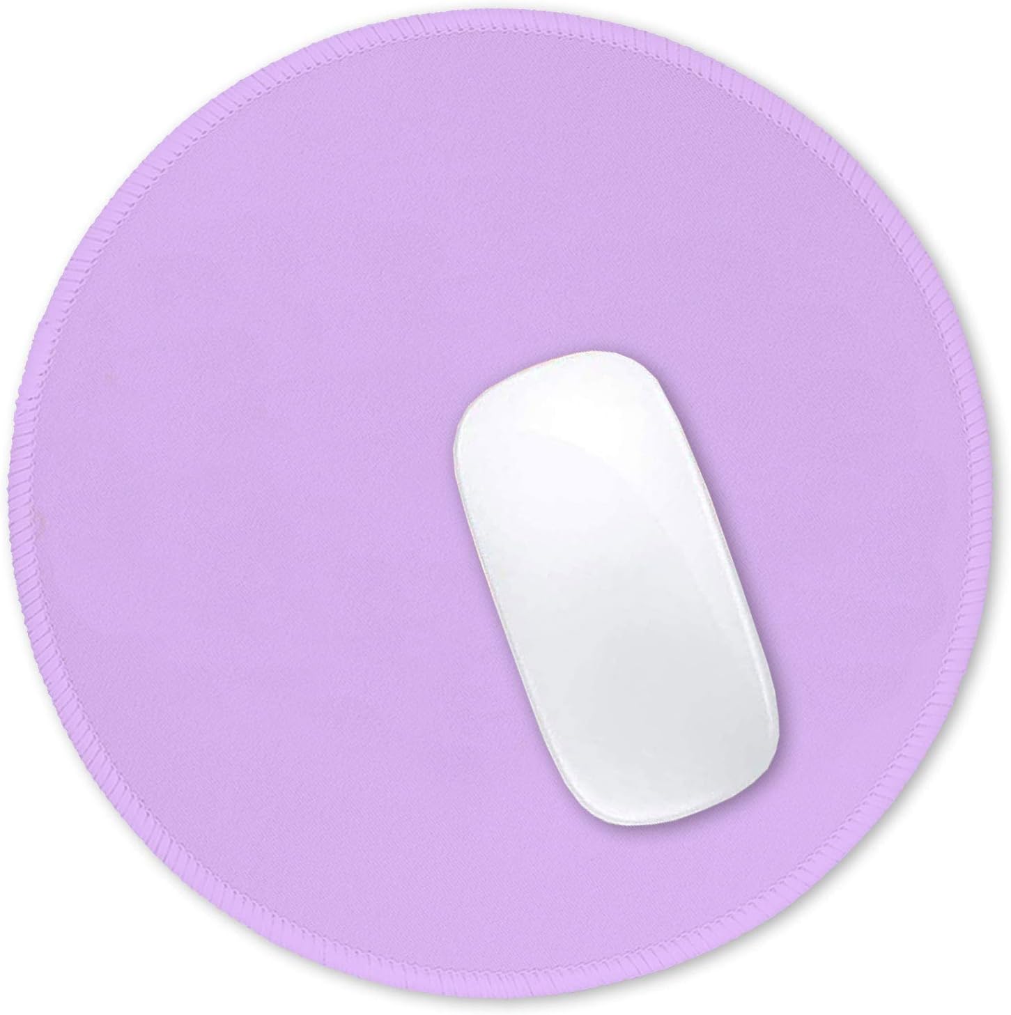 Hsurbtra Purple Mouse Pad, Premium-Textured Small Round Mousepad 22 x ...